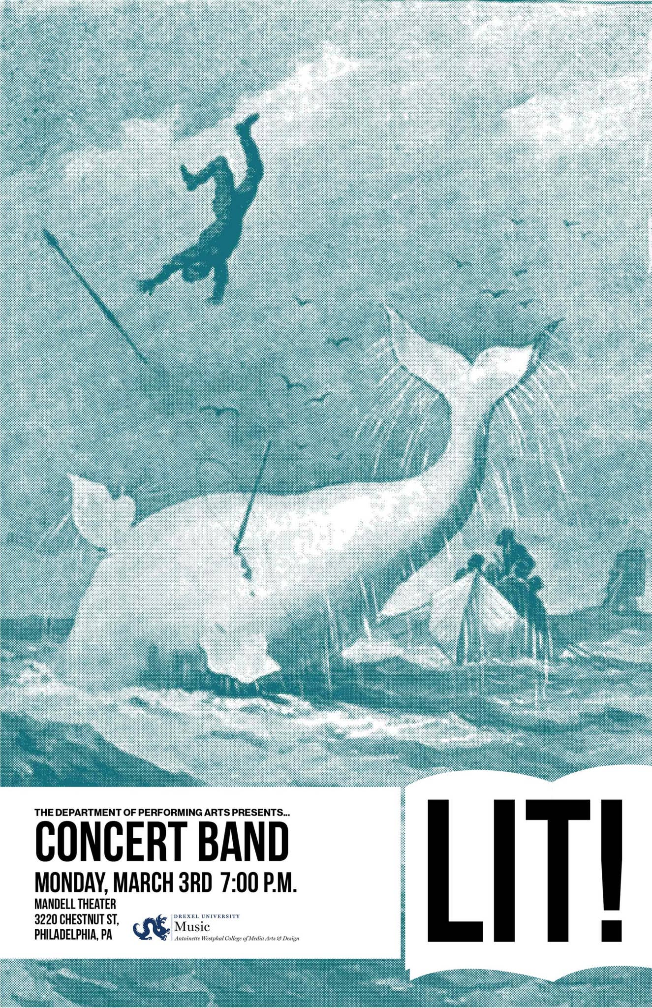 LIT! Drexel University Concert Band Winter 2025 Program by Antoinette ...