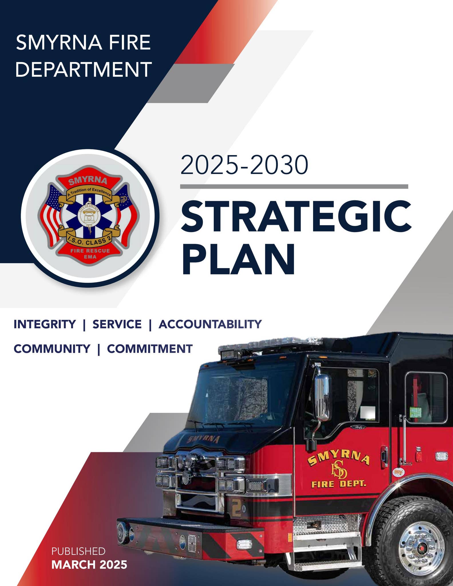 Smyrna Fire Department 2025-2030 Strategic Plan by gretchenkhornsby - Issuu