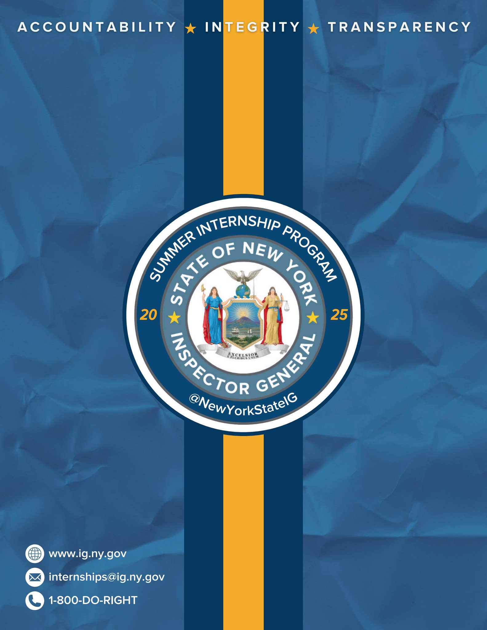 2025 Internship Program Pamphlet by NewYorkStateIG - Issuu
