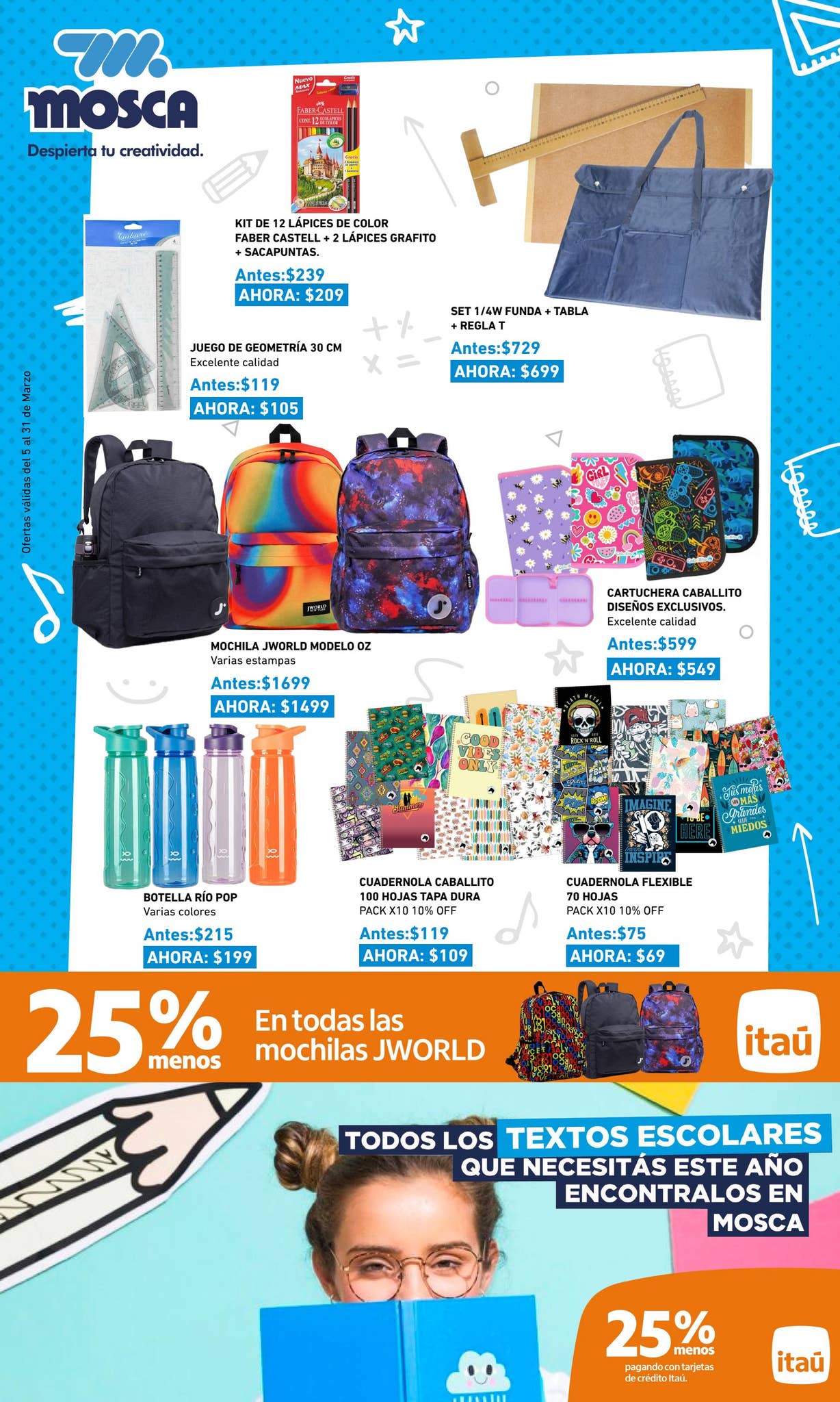 Seleccionados para la vuelta a clases Mosca by Mosca_uy - Issuu