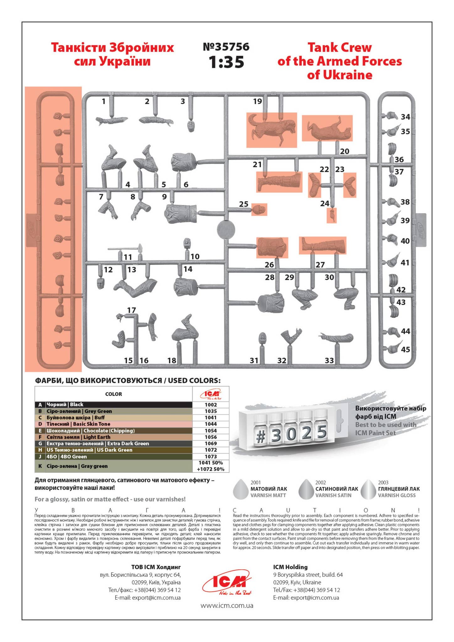 ICM 35756, Ukrainian tankists by Modeland - Issuu