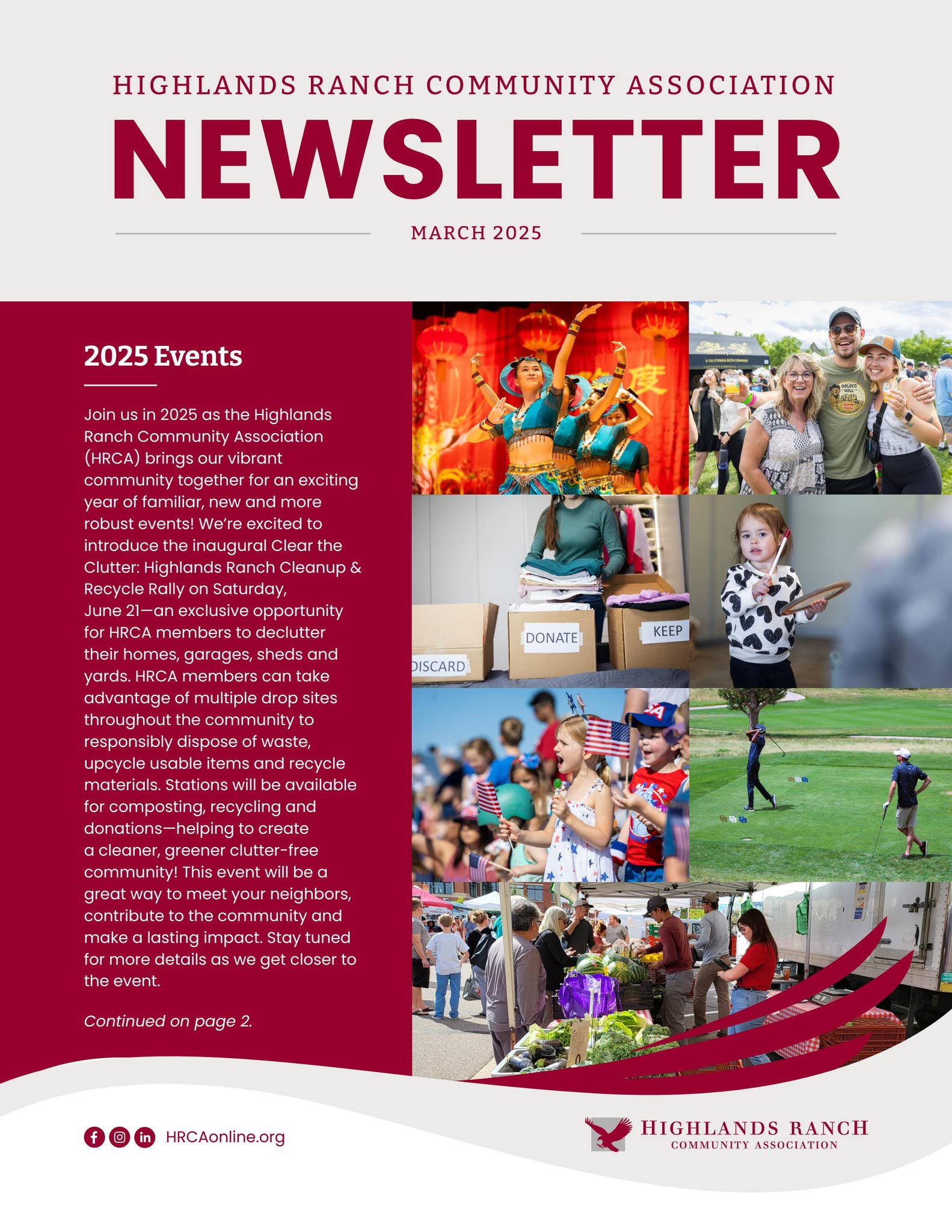 HRCA March 2025 Newsletter by Highlands Ranch Community Association ...