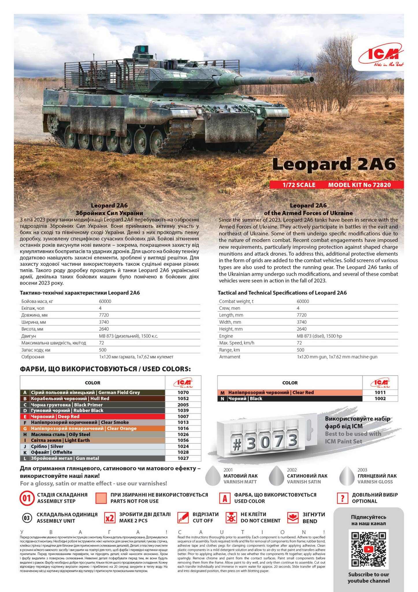 ICM 72820, Leopard 2A6 by Modeland - Issuu