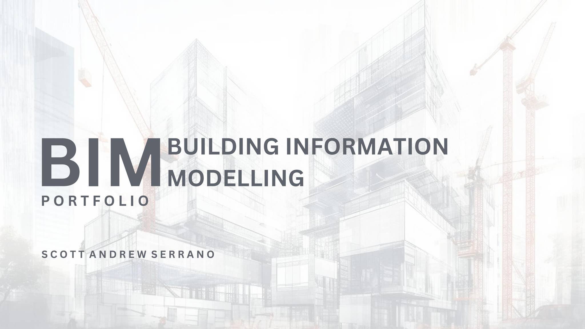 BIM PORTFOLIO by Scott Andrew Serrano - Issuu