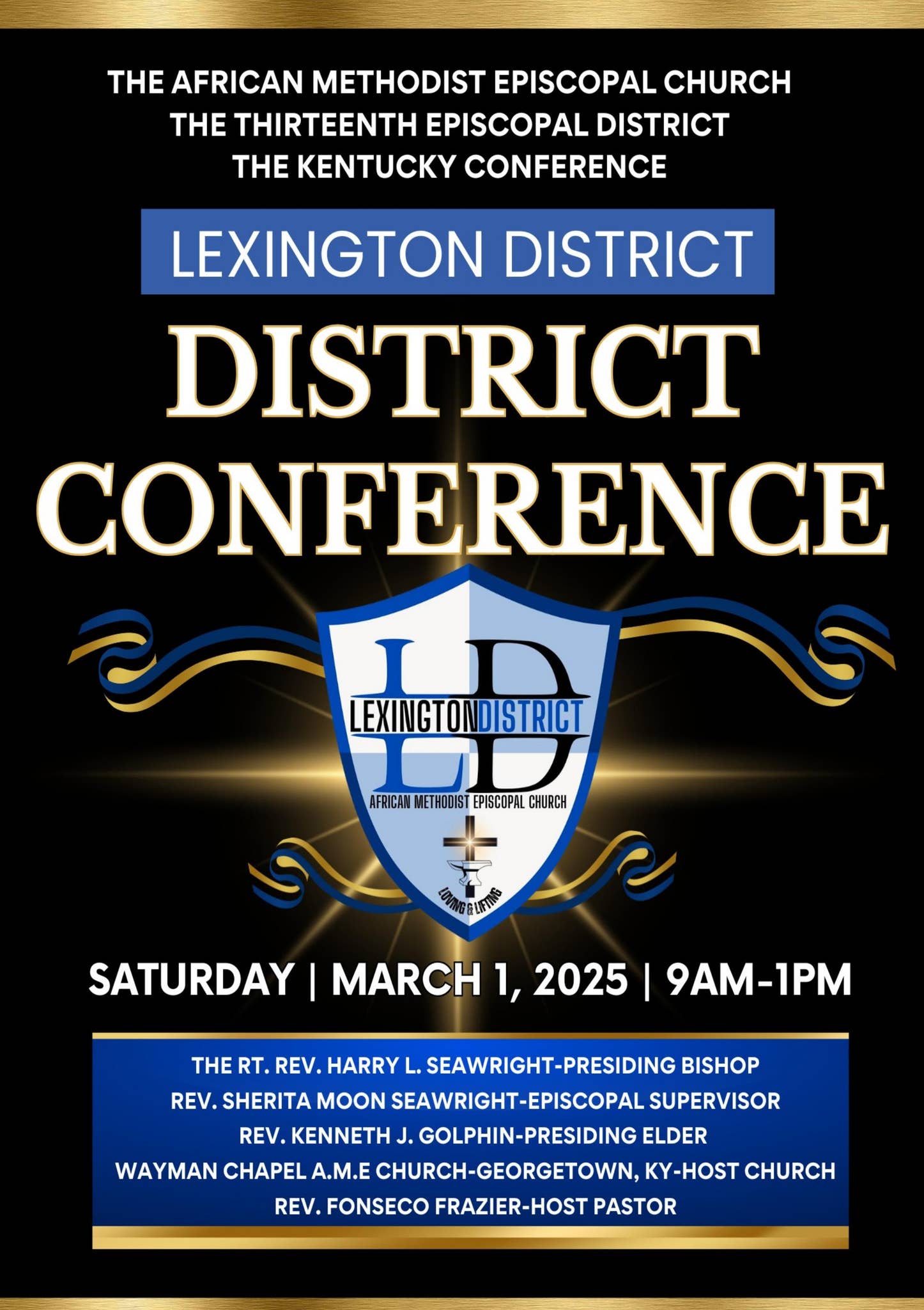 Lexington District Conference Booklet 030125 by Meka T. Sylvester - Issuu