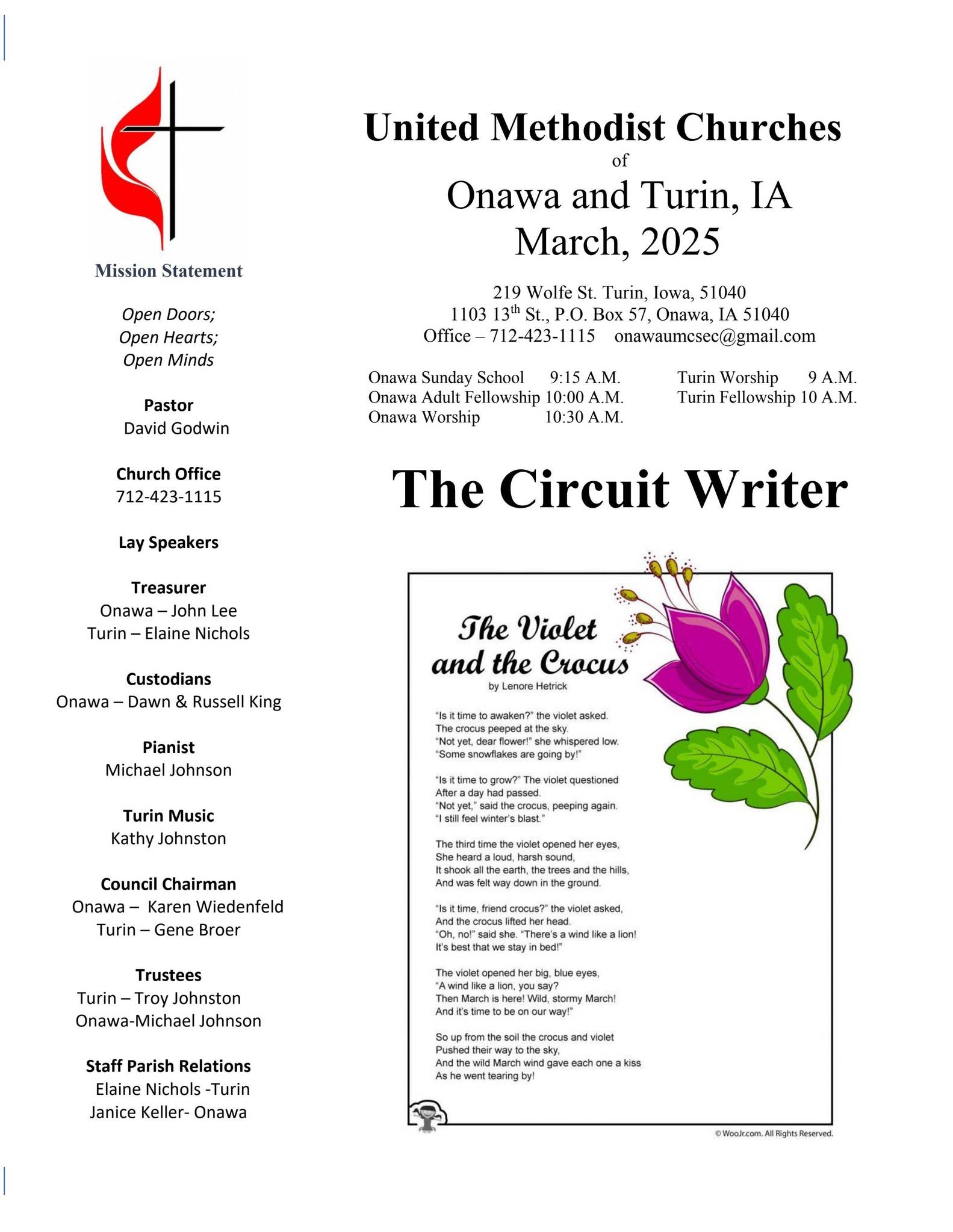 cwn_2025-03_i 2025, March Newsletter by Onawa-Turin United Methodist ...