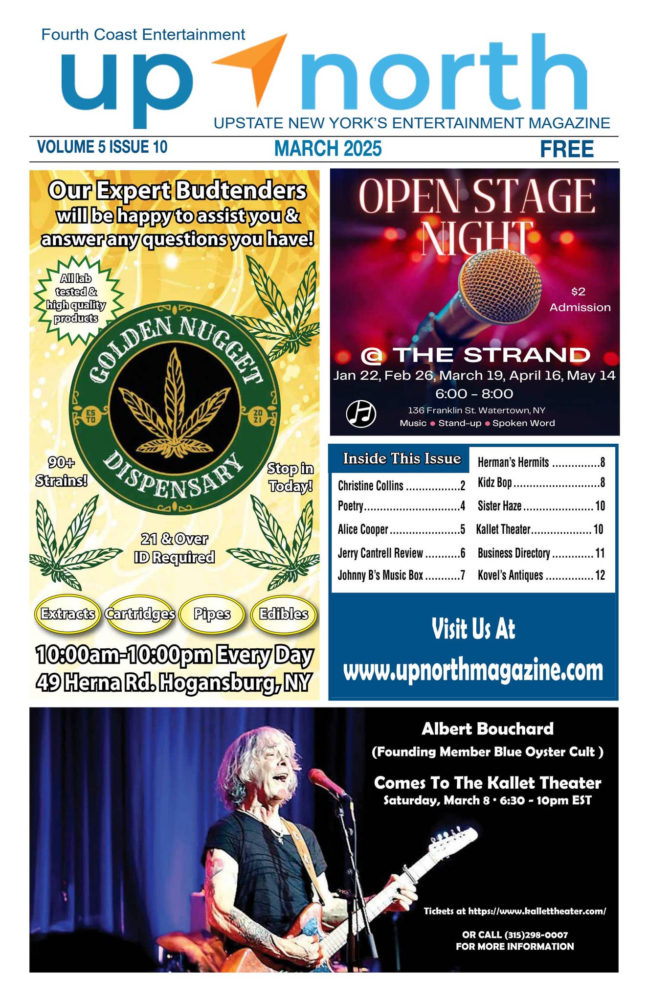 Up North Entertainment Magazine March 2025-Fourth Coast Entertainment ...