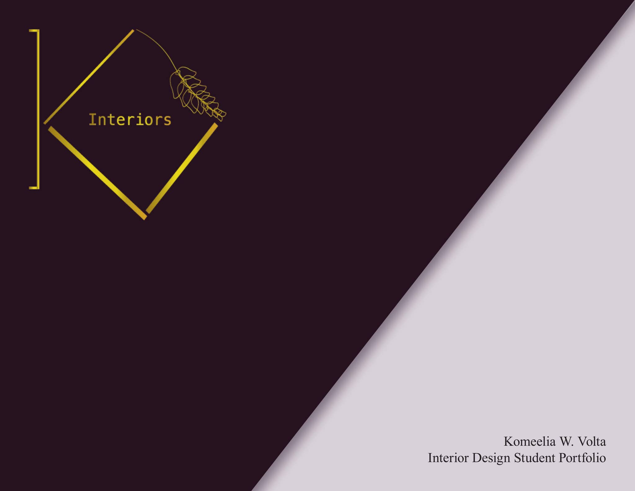 KV Interior Design Portfolio by Komeelia Volta - Issuu