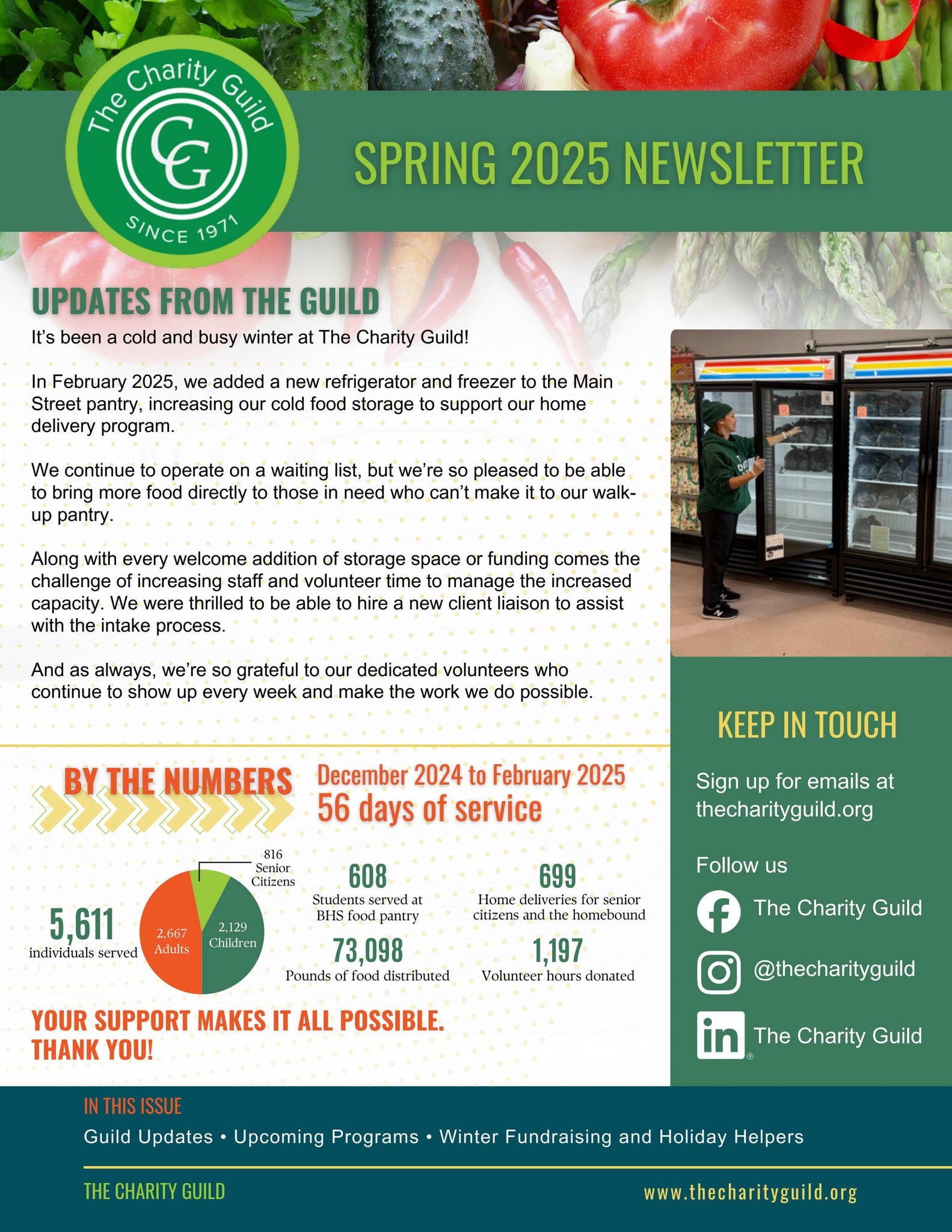 The Charity Guild Newsletter Spring 2025 by thecharityguild - Issuu