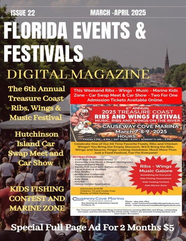 Florida Events & Festivals March - April 2025 Issue by Florida Events ...