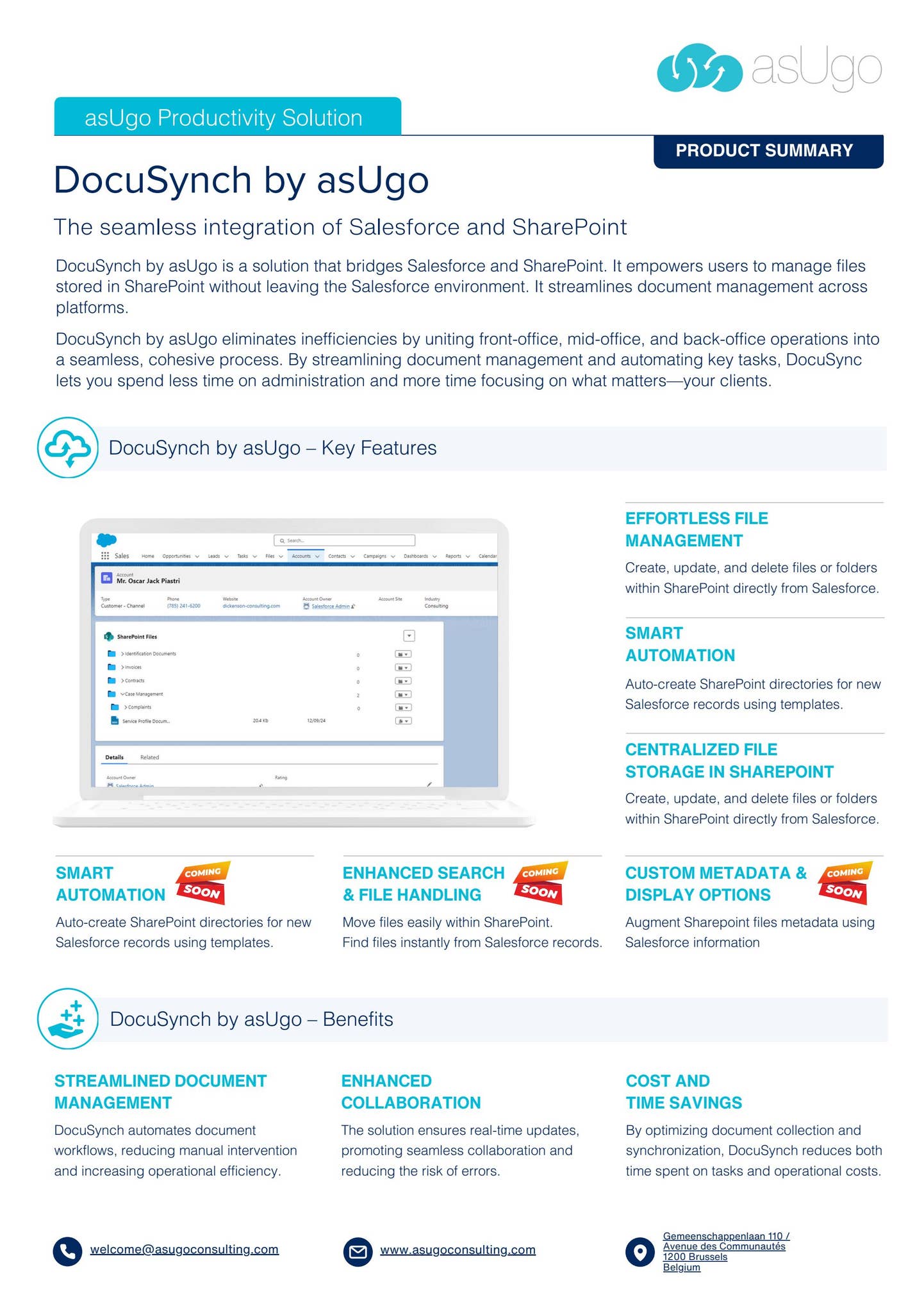 DocuSynch by asUgo by asUgo - Issuu