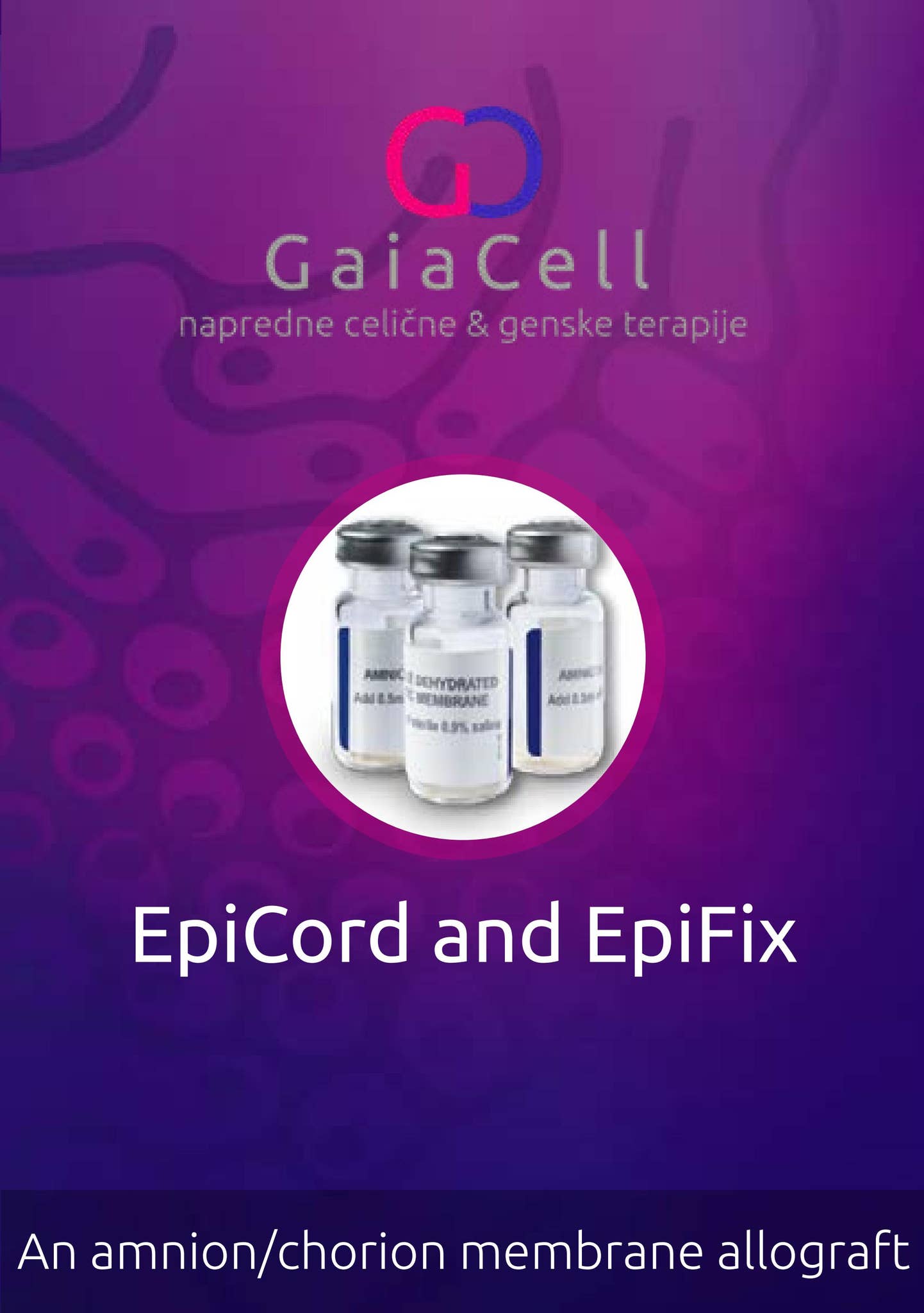 GaiaCell Alografti EpiCord & EpiFix by VISART studio, Kvants-Visart d.o.o. - Issuu
