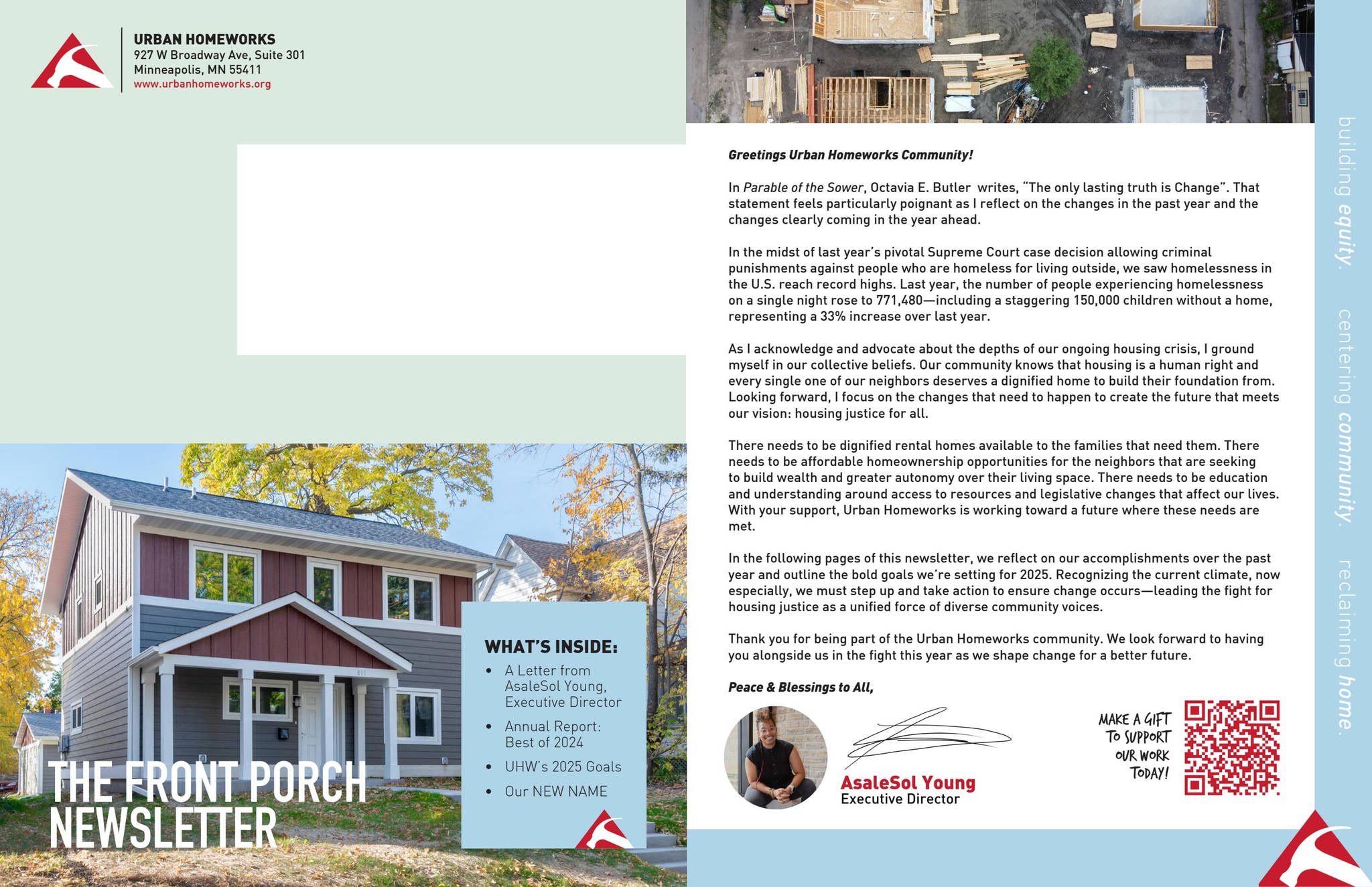Urban Homeworks' 2024 Annual Report by Housing in Action - Issuu