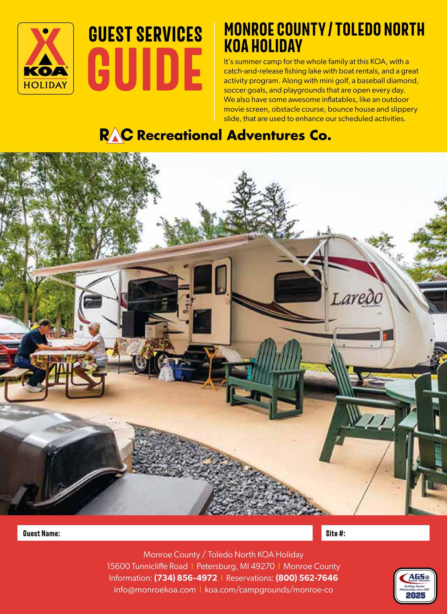 Monroe Co./Toledo North KOA by AGS/Texas Advertising - Issuu