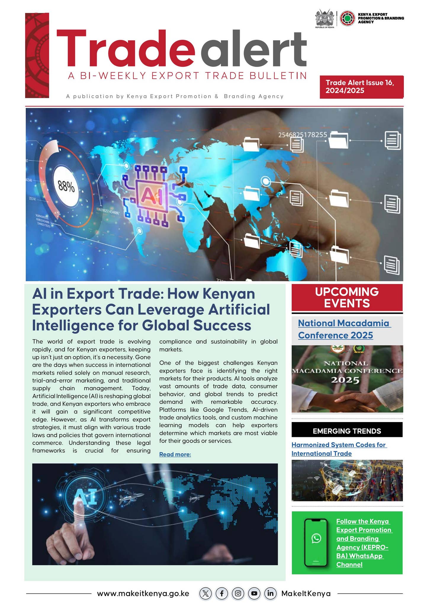 KEPROBA Trade Alert Issue 16 FY 2024 - 2025 by MakeItKenya - Issuu