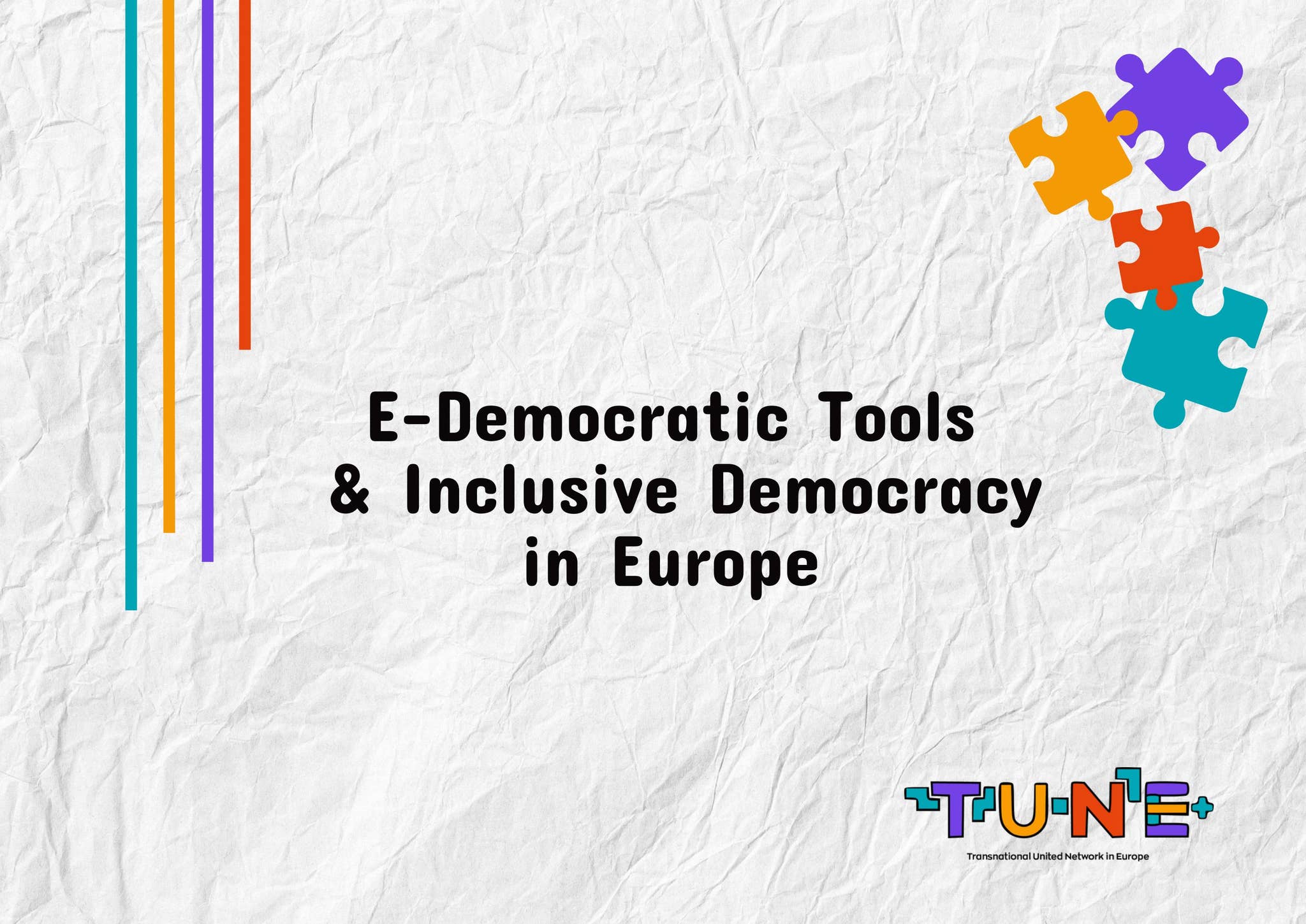 E-Democratic Tools & Inclusive Democracy in Europe by Balkan Hotspot ...