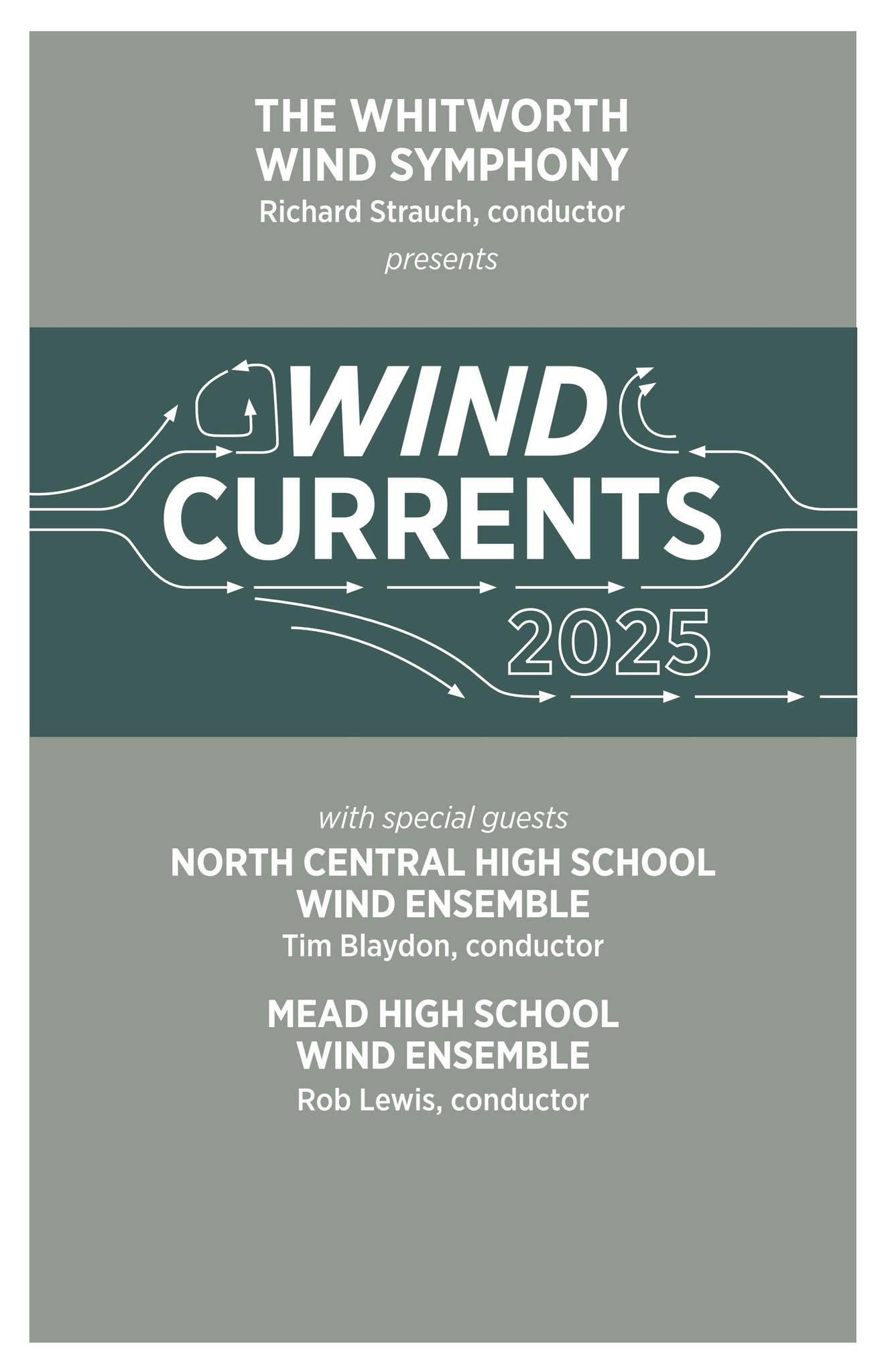 Wind Currents Concert Program: Spring 2025 by Whitworth University - Issuu