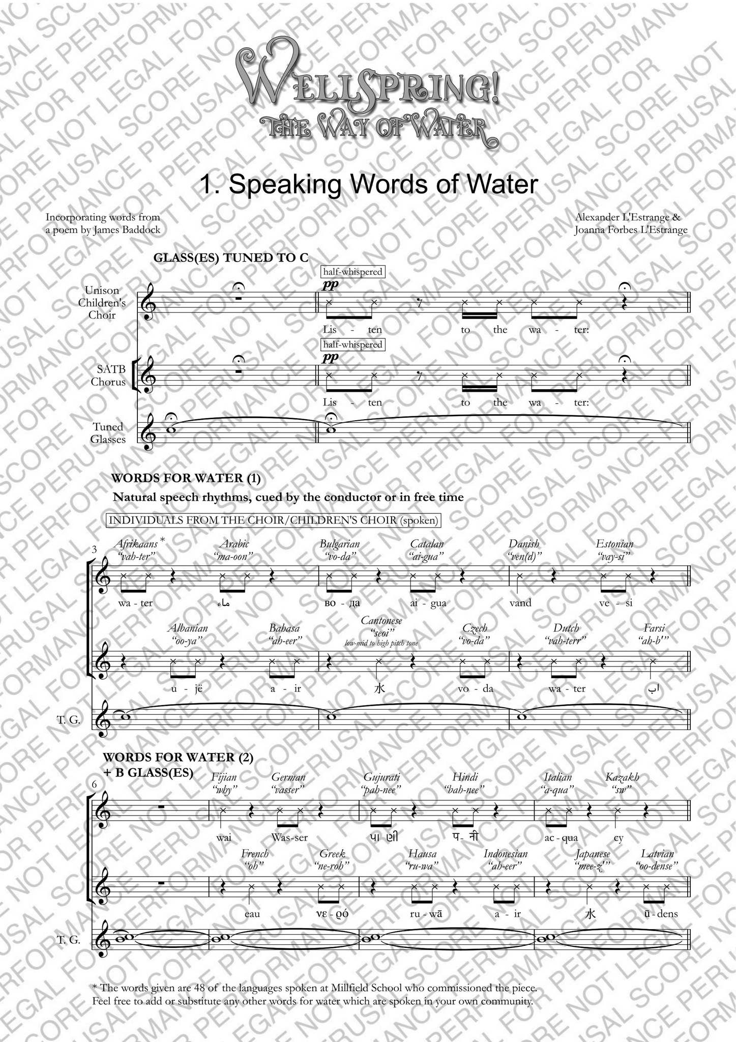 1. Speaking Words of Water from WELLSPRING - The Way of Water ...