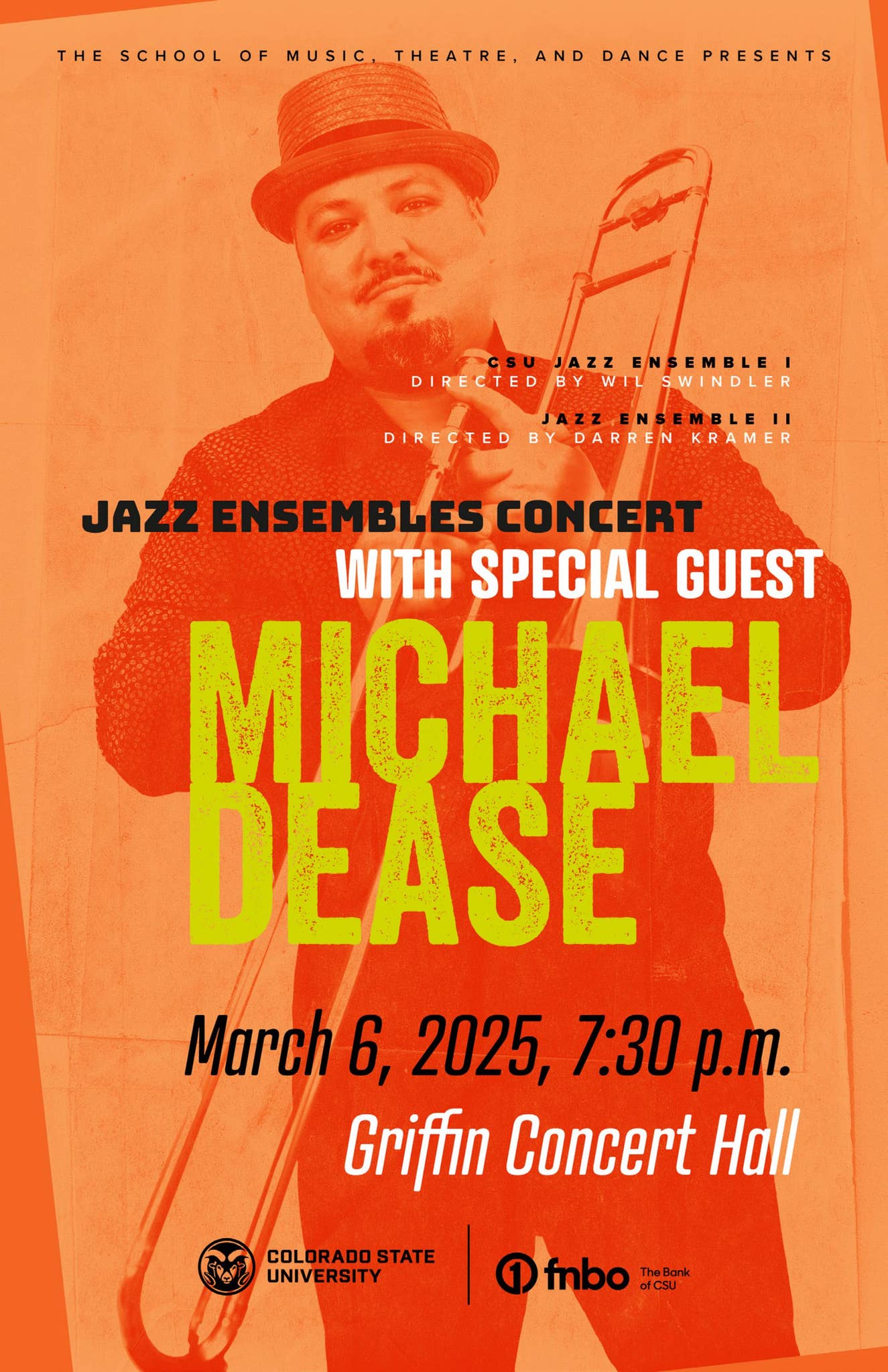 Colorado State University / Jazz Ensemble / Guest Michael Dease / 03.06.25 by Colorado State ...
