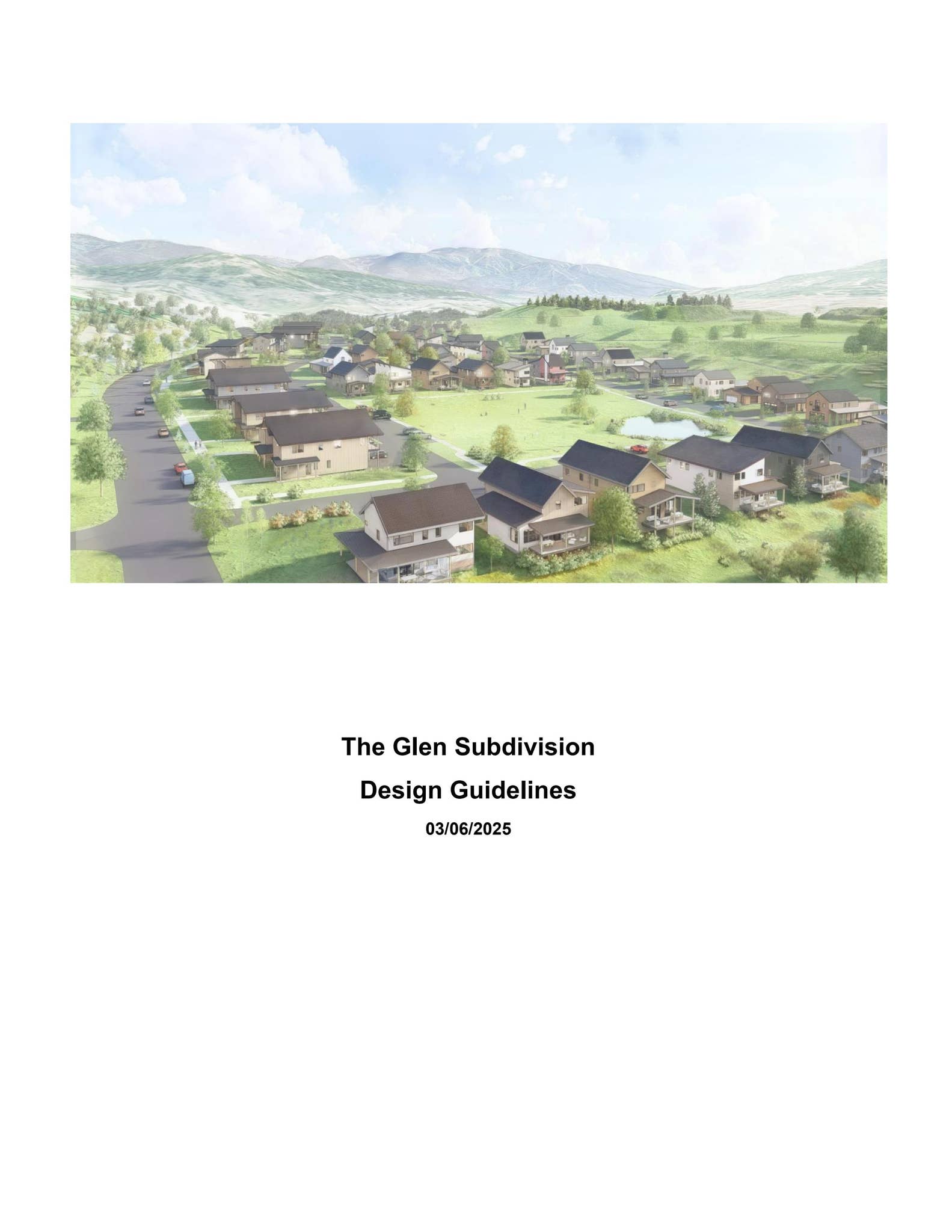 The Glen Design Guidelines by SteamboatRP - Issuu