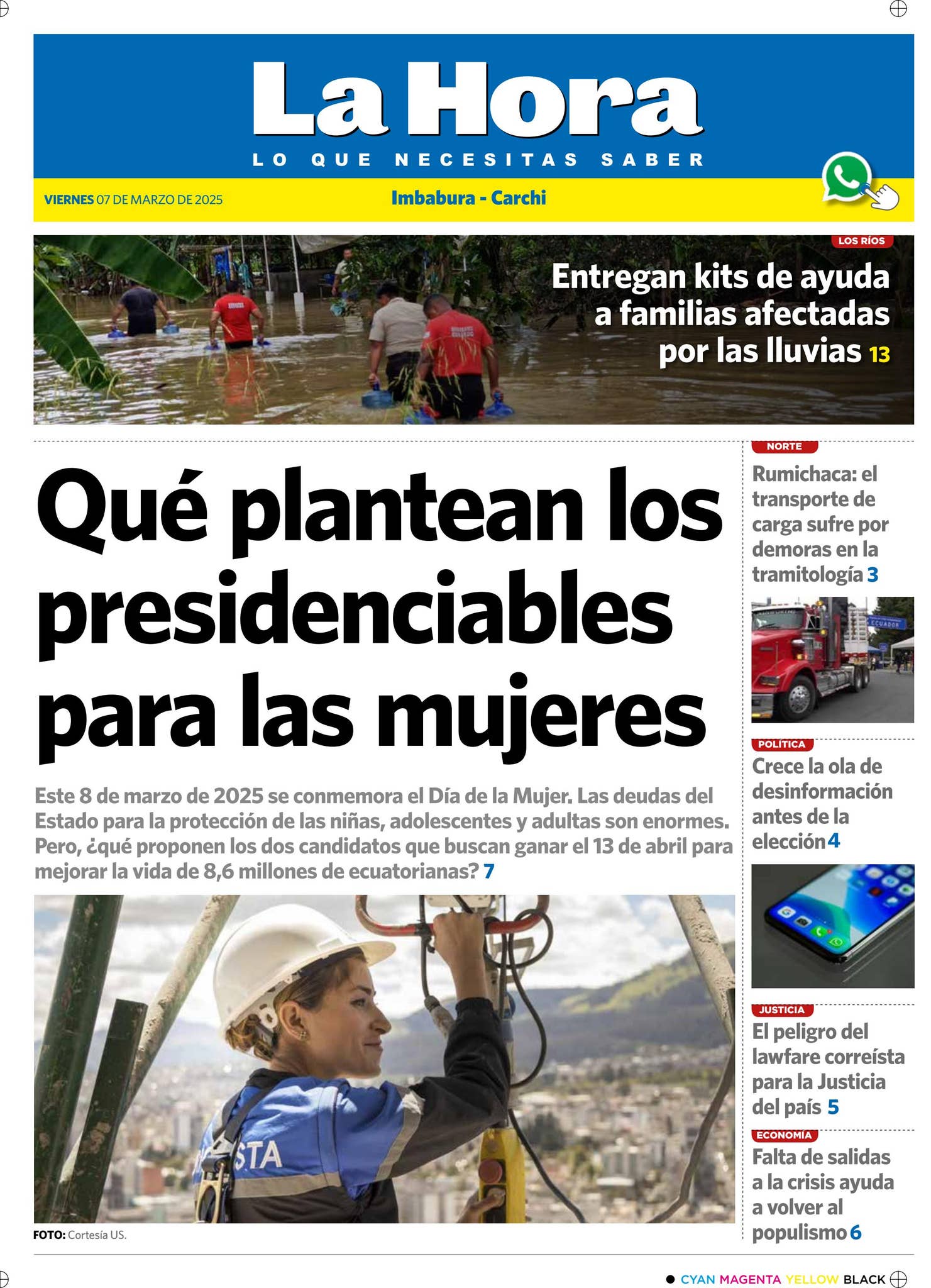 Imbabura - Carchi: 07 de marzo, 2025 by LA HORA Ecuador - Issuu