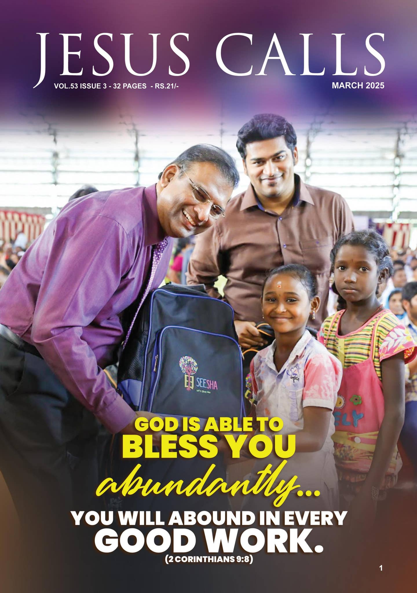 JESUS CALLS MARCH 2025 ENGLISH by Jesus Calls - Issuu