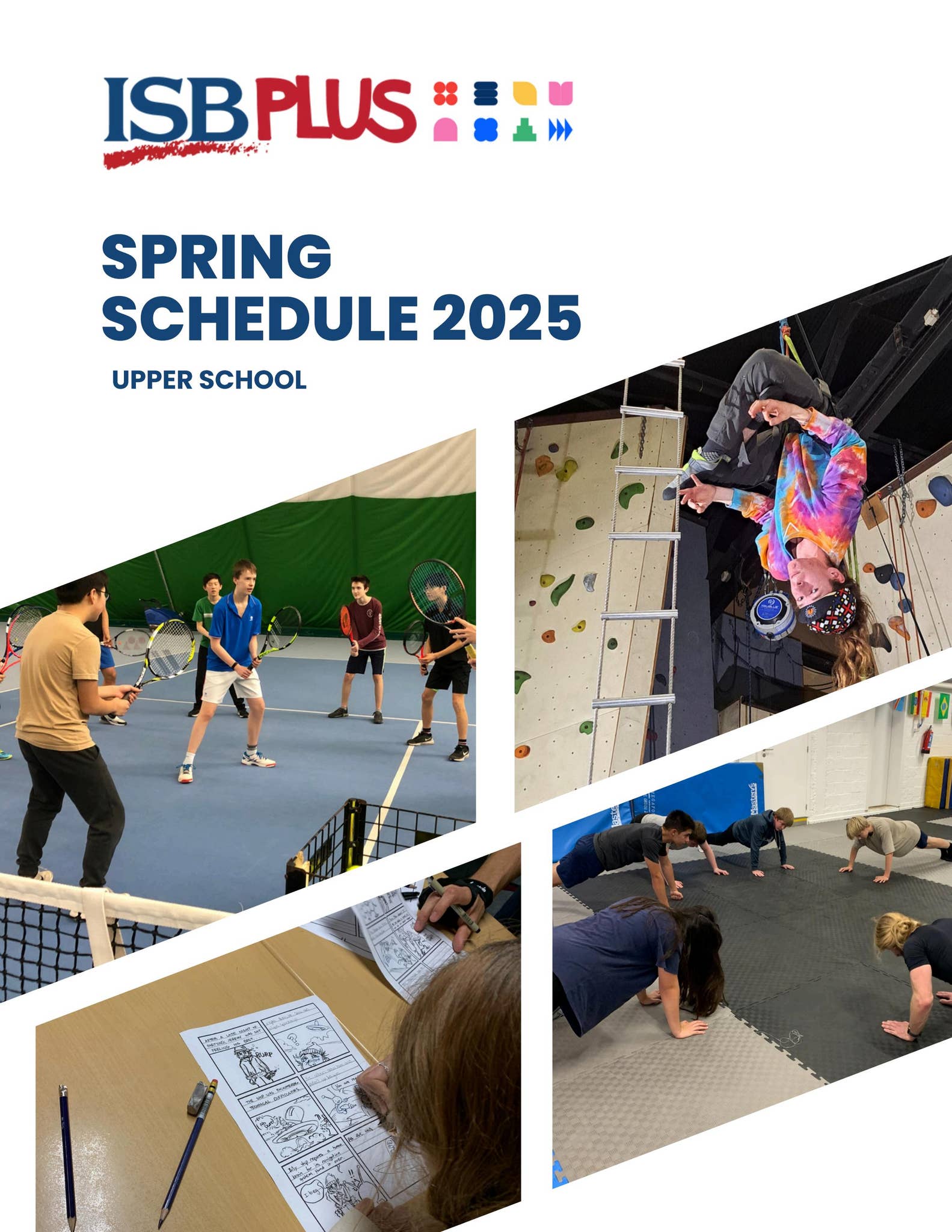ISB Plus Spring Schedule US by International School of Brussels - Issuu