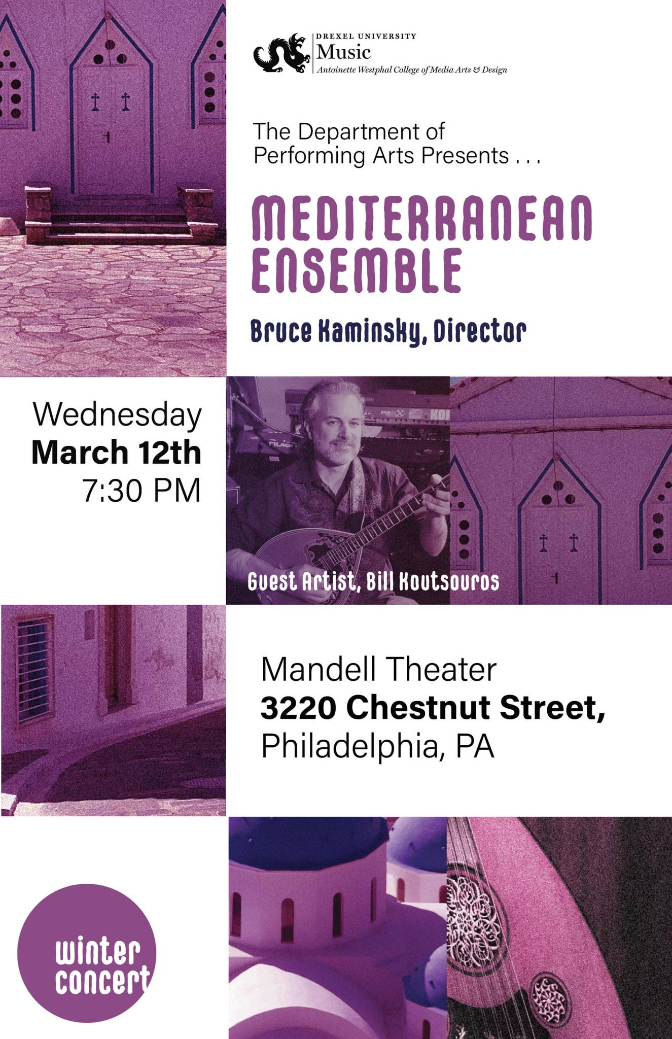 Mediterranean Ensemble Winter 2025 Program by Antoinette Westphal ...