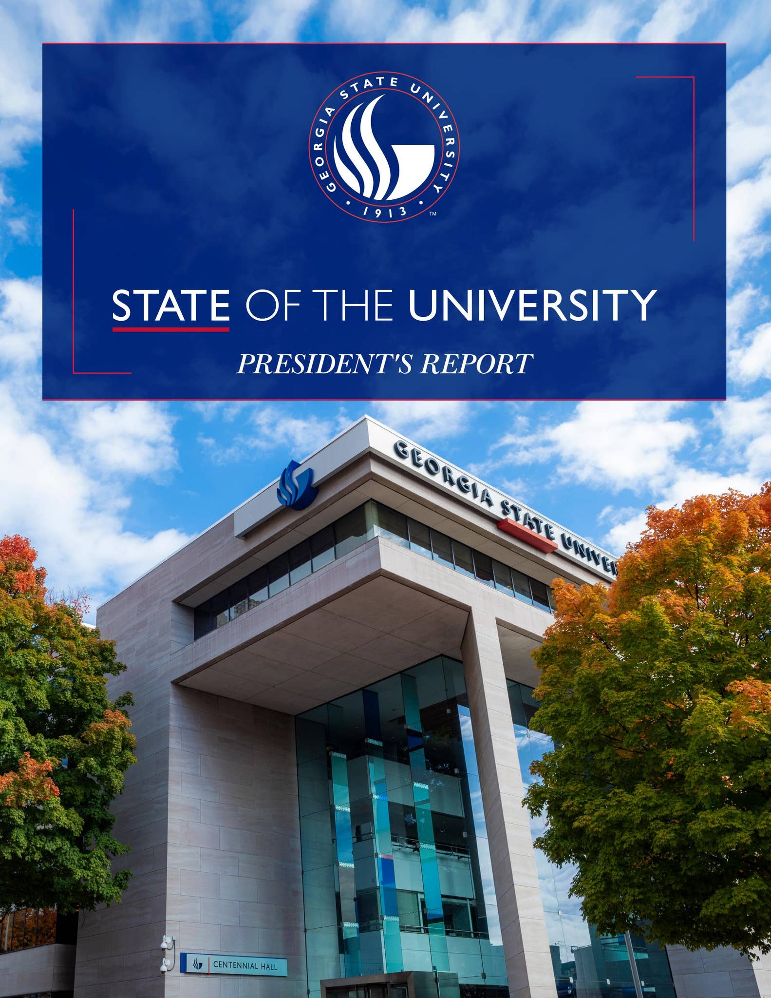 State of the University President's Report by georgiastate - Issuu