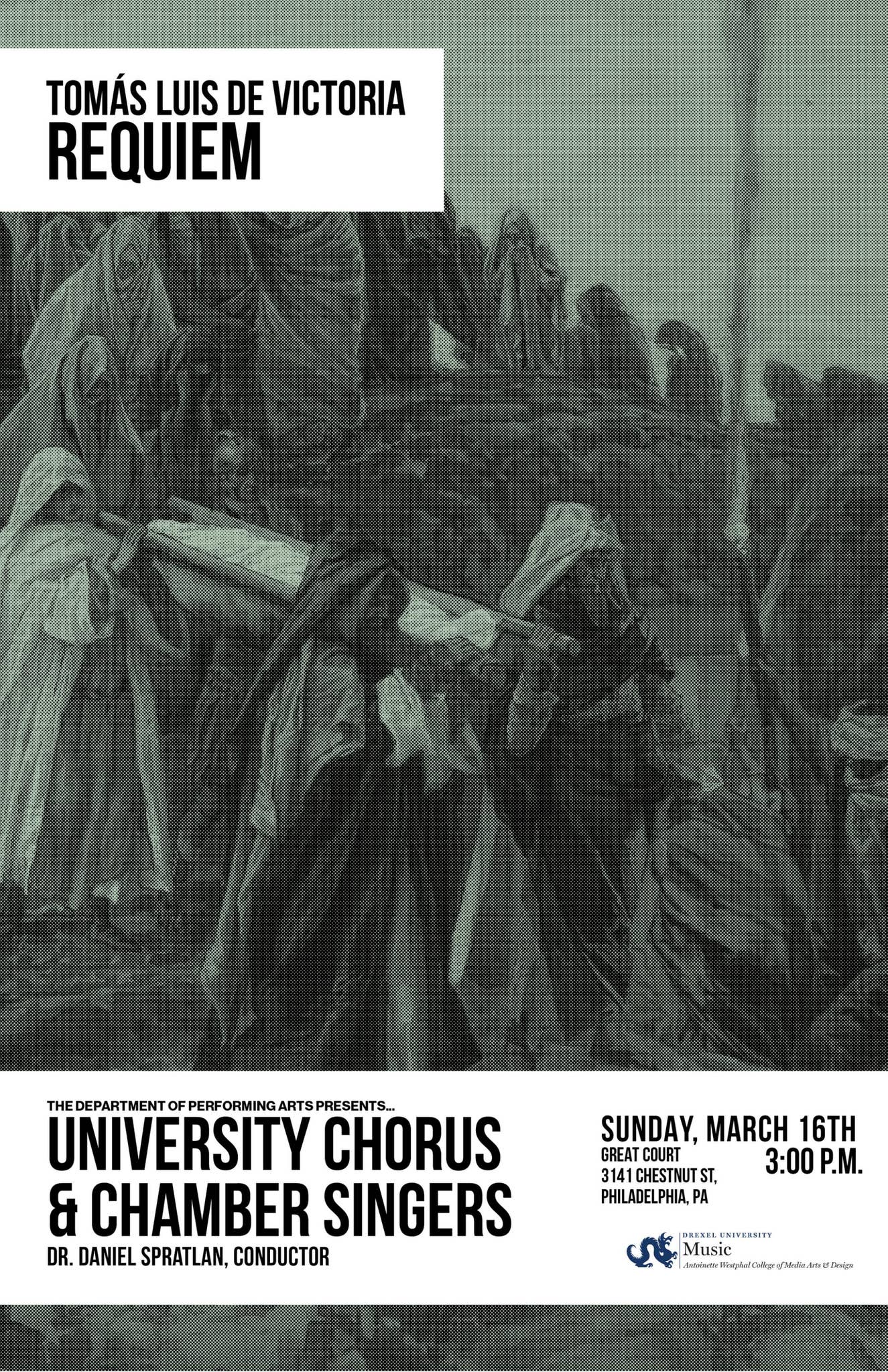 University Chorus and Chamber Singers Winter 2025 Program by Antoinette ...