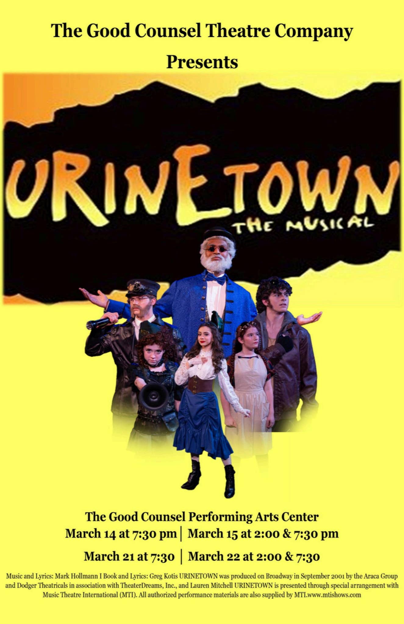 Urinetown - Program Spring 2025 by olgchs - Issuu
