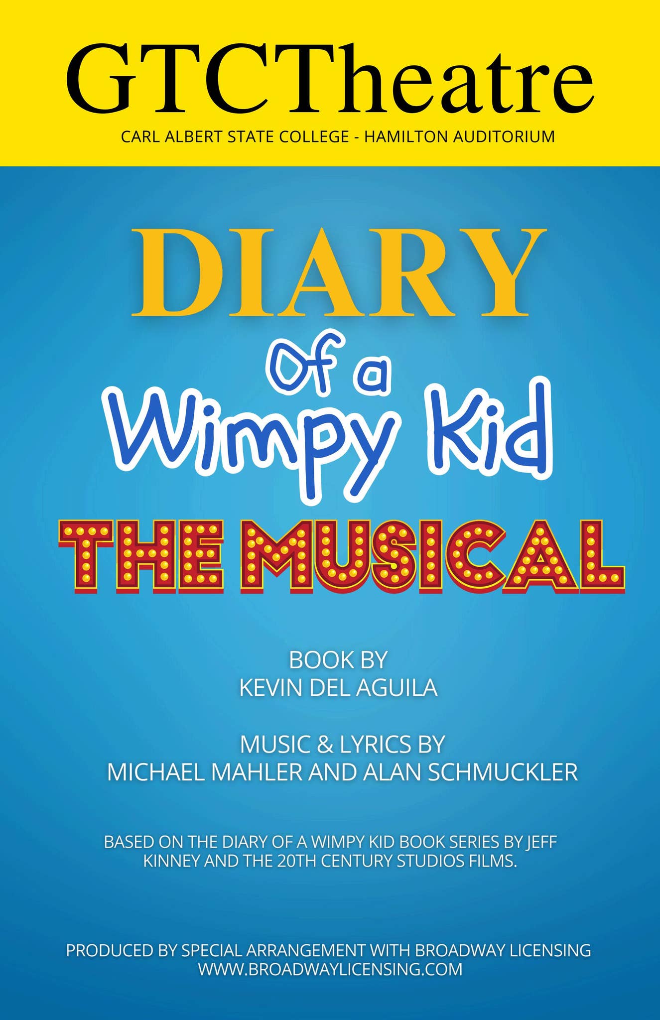 Wimpy Kid - Playbill by Caleb Dolan - Issuu