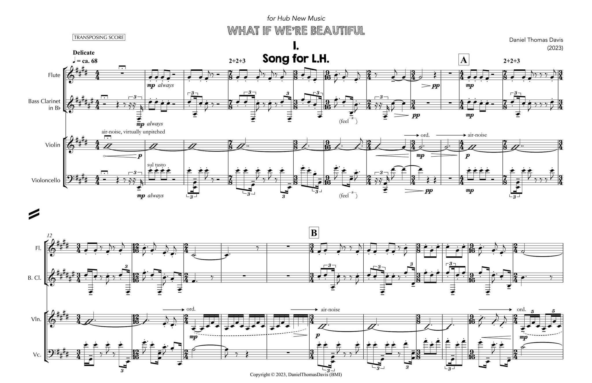What if We're Beautiful (EXCERPT) by Daniel Thomas Davis - Issuu