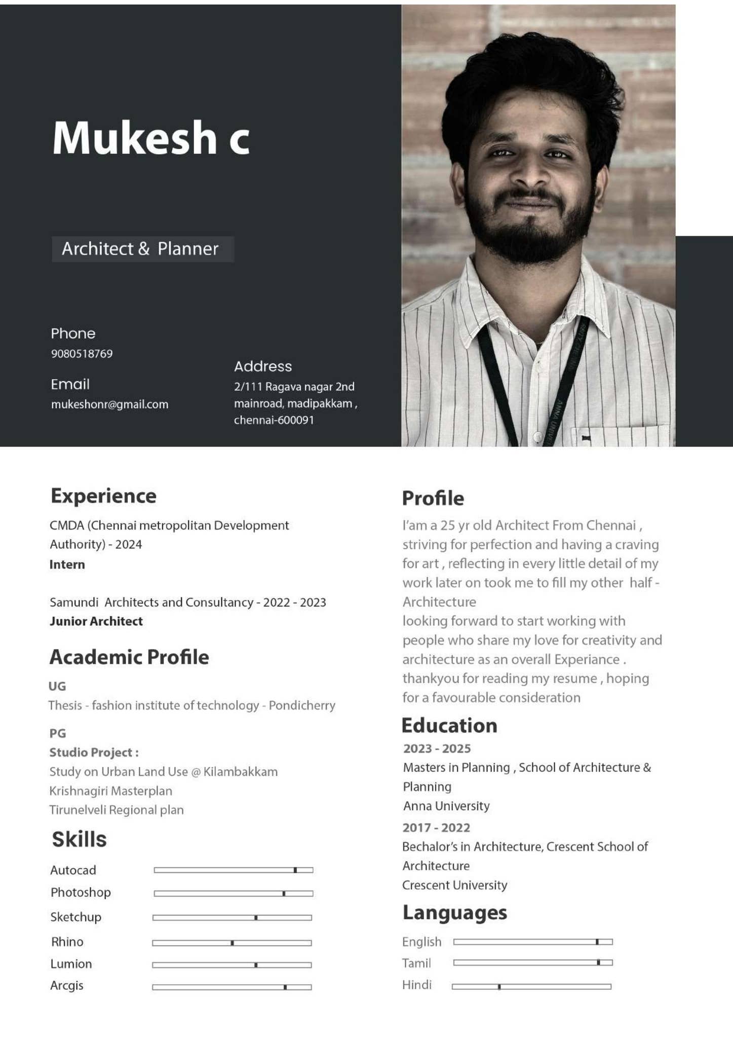 RESUME by Mukesh C - Issuu