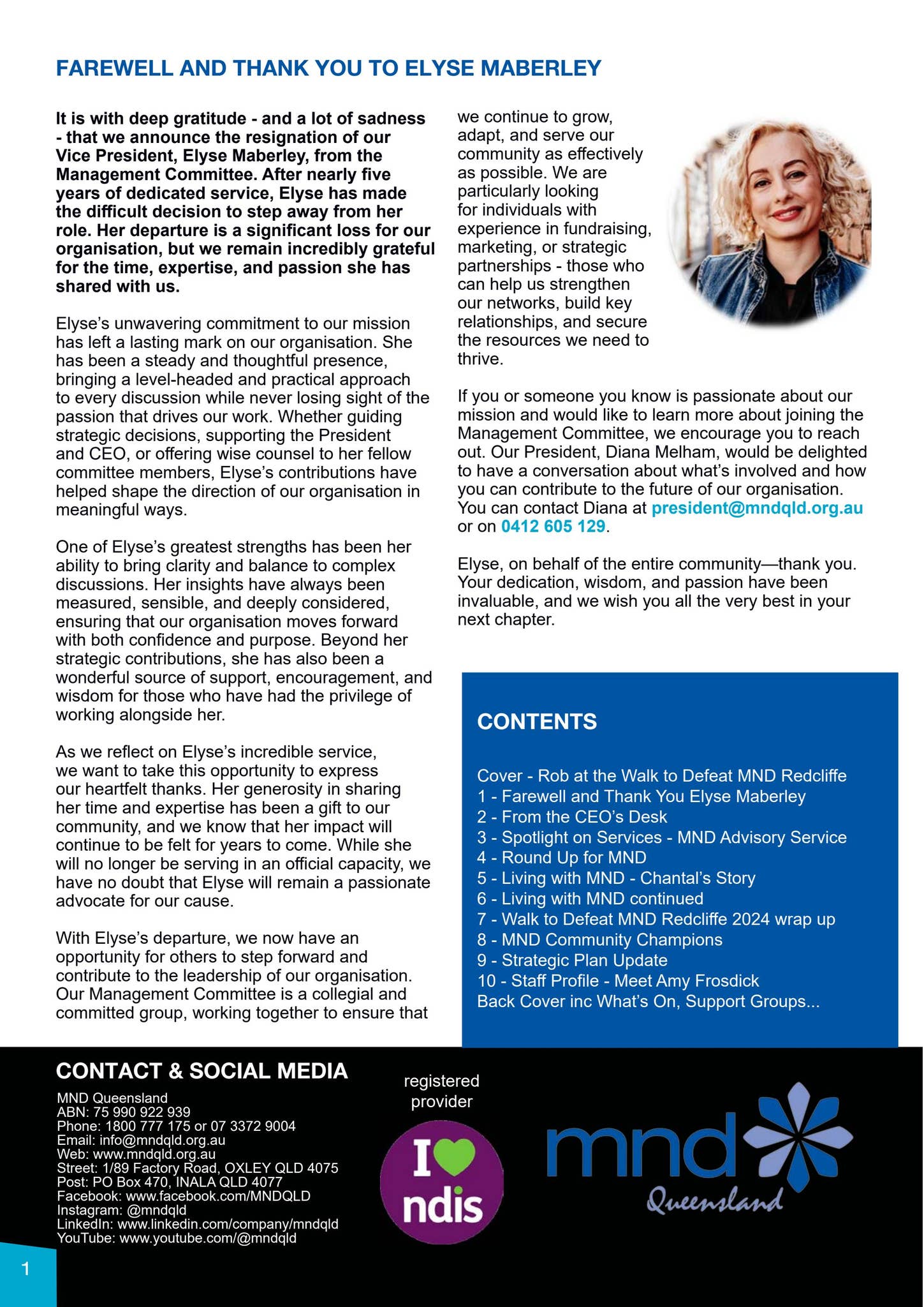 The Cornflower - Autumn 2025 by MND Queensland - Issuu