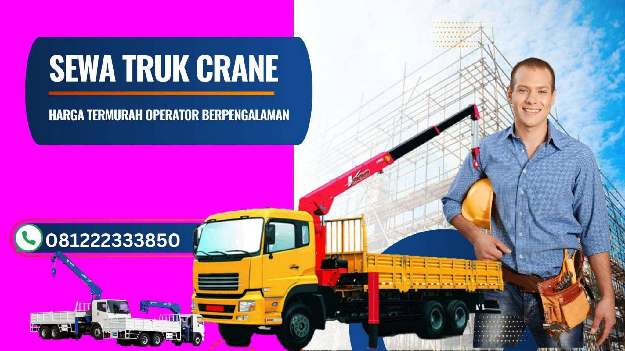 TLP/WA 081222333850 Sewa Truck Crane Gunung Bunder II Bogor Layanan 24 ...