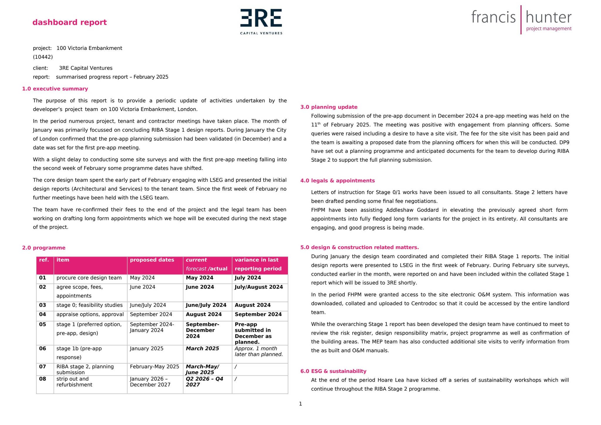 100 Victoria Embankment - Dashboard Report (February 2025) by ...