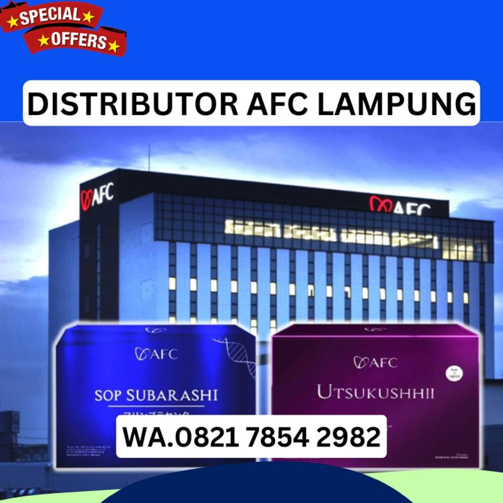 wa 082178542982 DISTRIBUTOR RESMI AFC SOP SUBARASHI LAMPUNG PESISIR ...