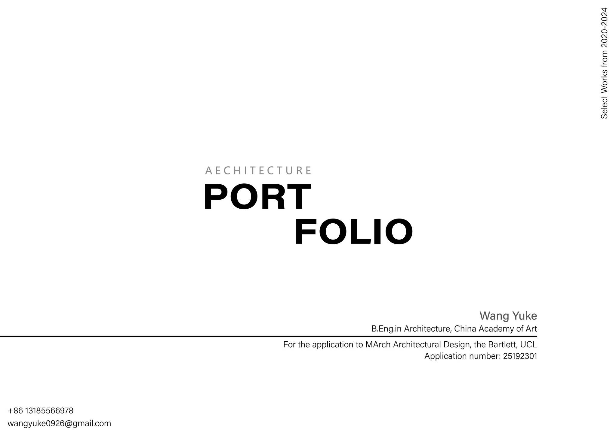 Wang Yuke's portfolio for UCL MArch Architectural Design by Wang Yuke ...