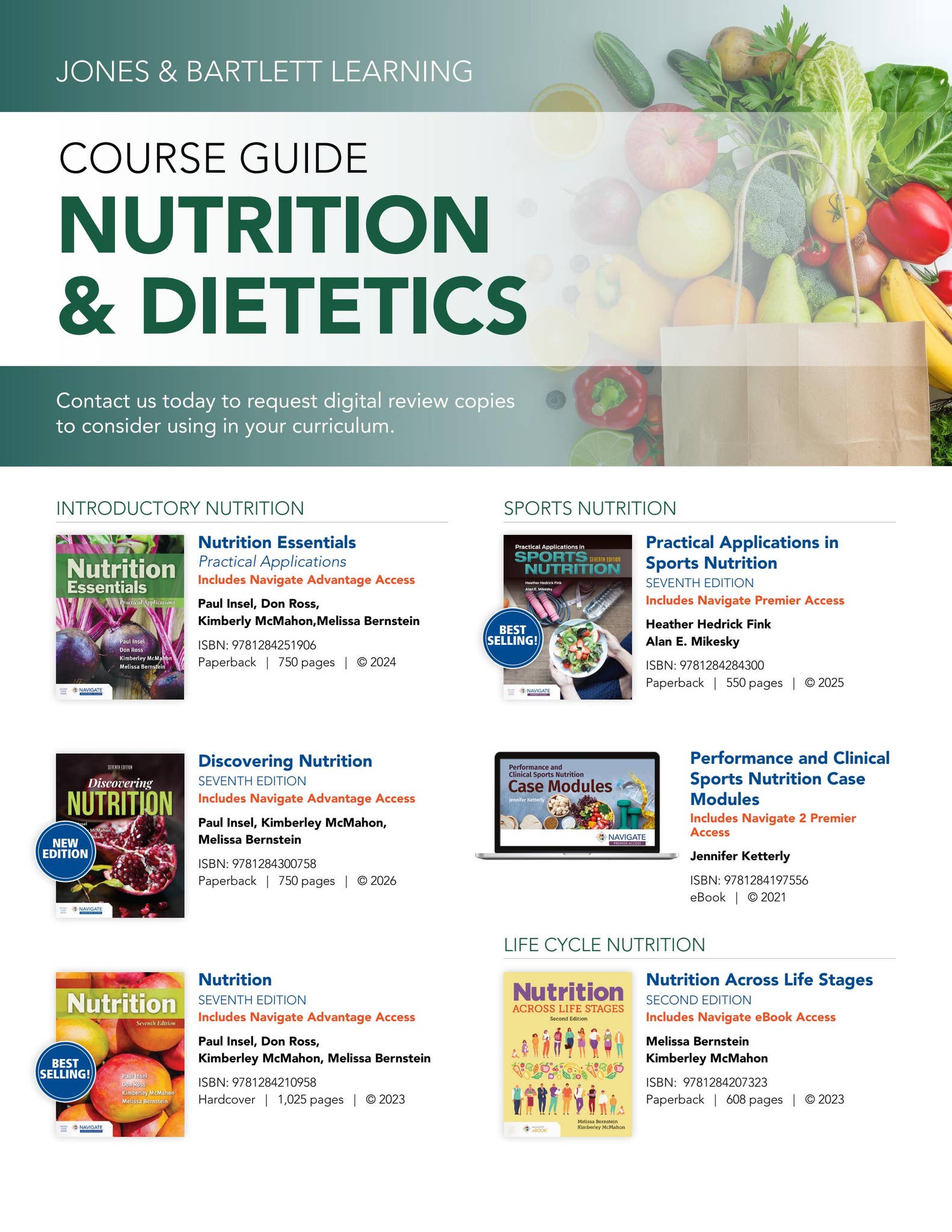 Nutrition & Dietetics Course Guide by Jones & Bartlett Learning - Issuu
