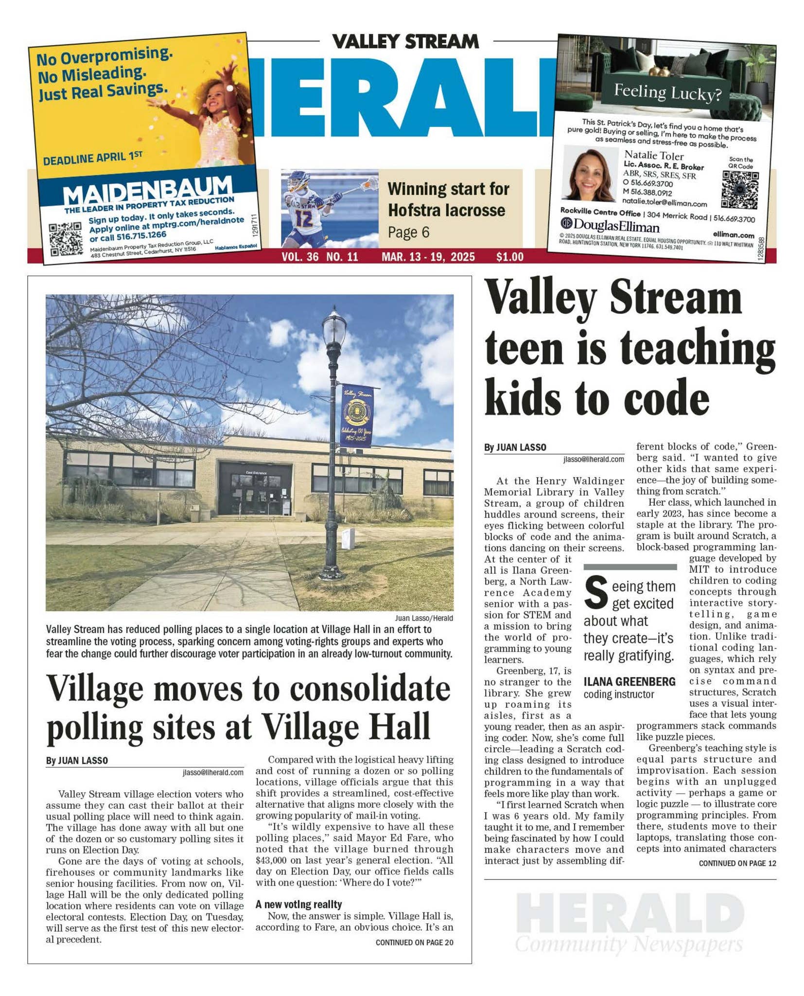 Valley Stream Herald 03-13-2025 by Richner Communications, Inc - Issuu