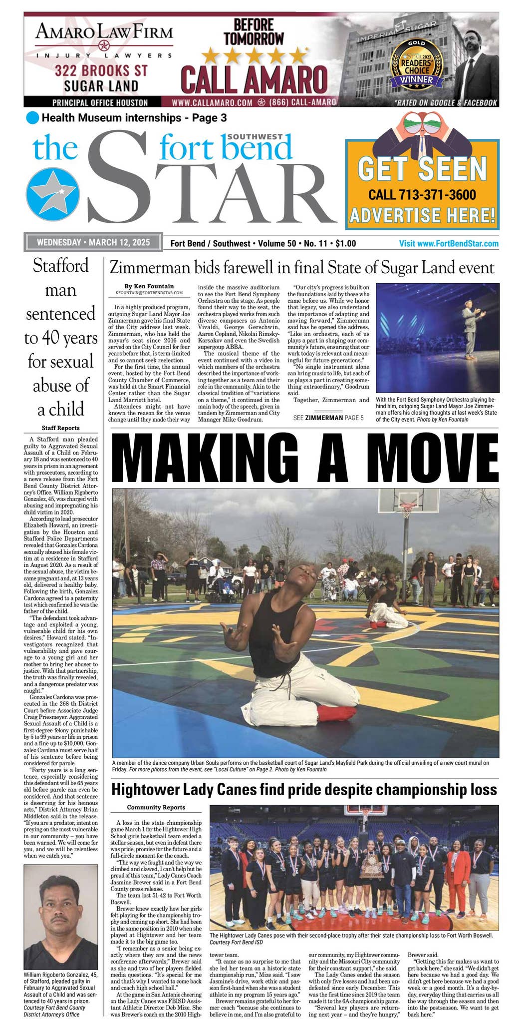 The 03-12-2025 Edition of The Fort Bend Star by Street Media - Issuu