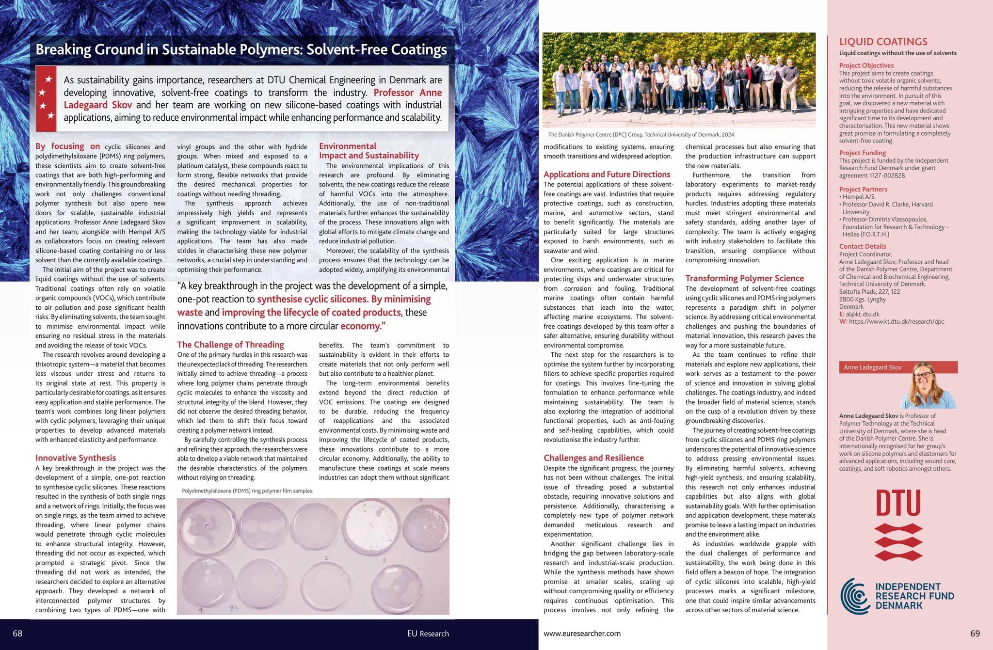 LIQUID COATINGS - Liquid coatings without the use of solvents by Blazon ...