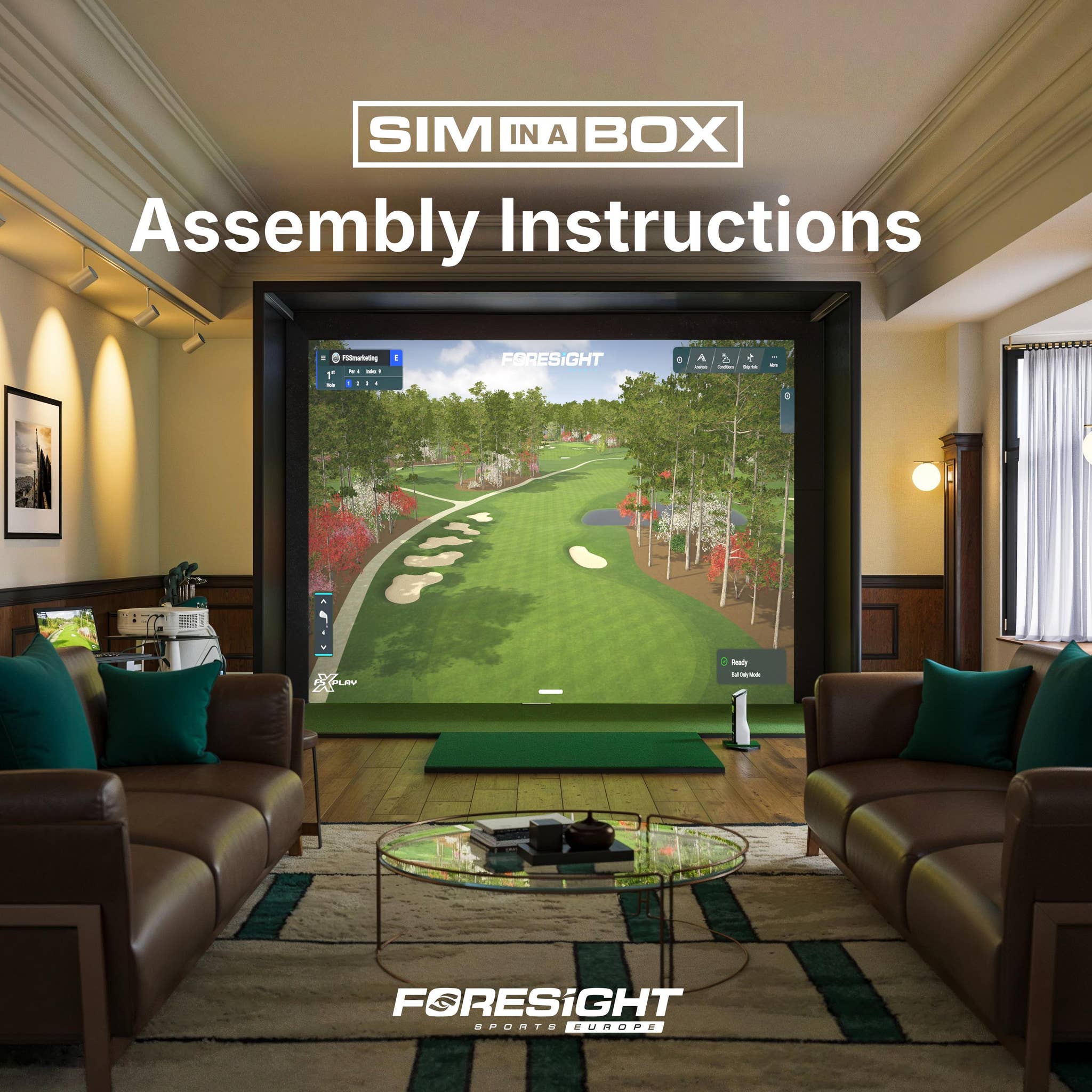 Sim-in-a-Box Install Instructions by Foresight Sports Europe - Issuu