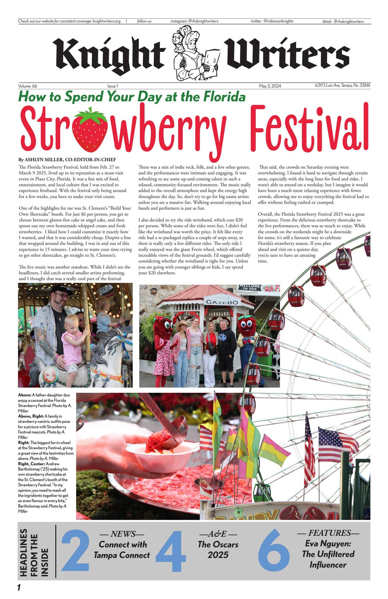 RHS Knight Writers Vol. 65 Issue 3 by Knight Writers - Issuu