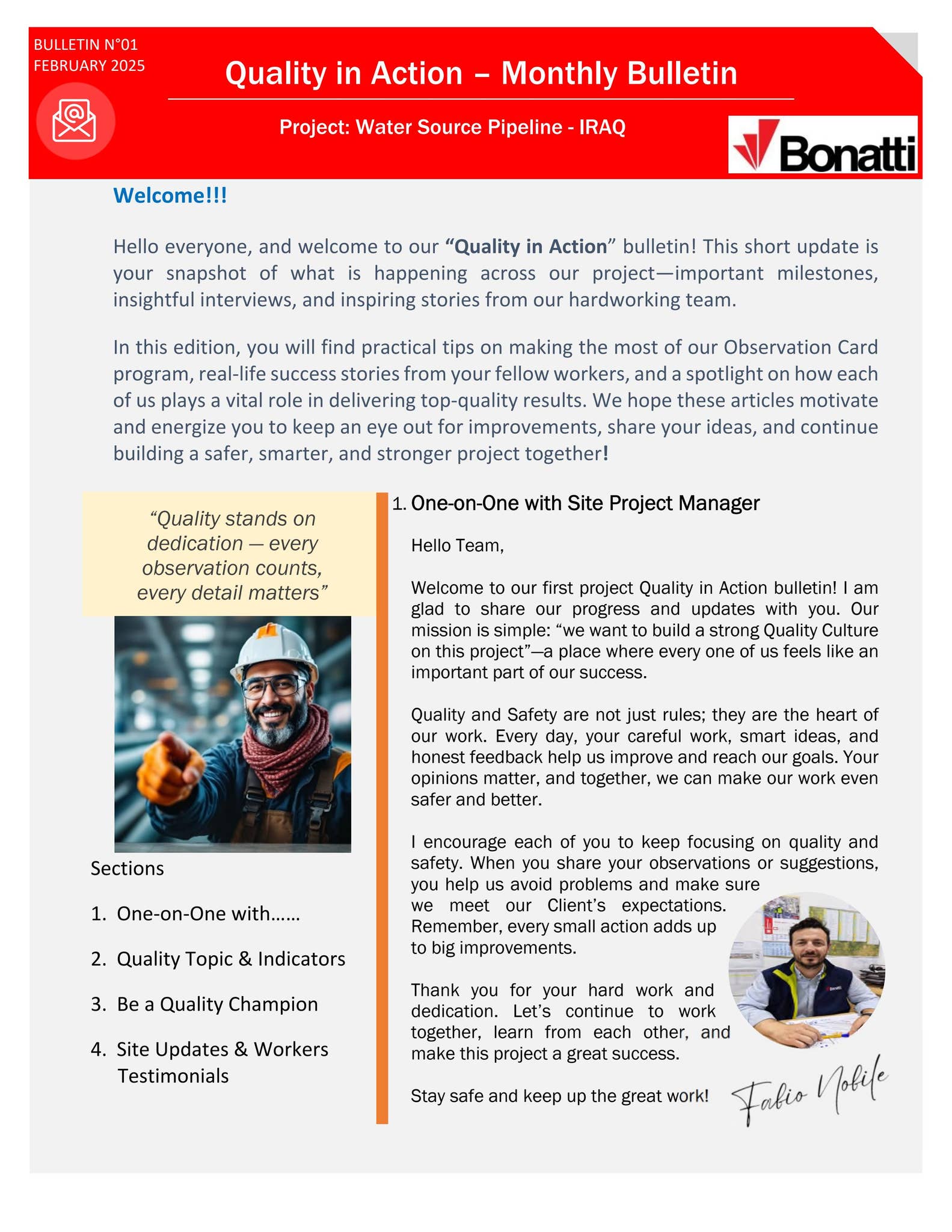 Quality in Action - Bulletin - Feb 2025 by Miguel Perruolo - Issuu