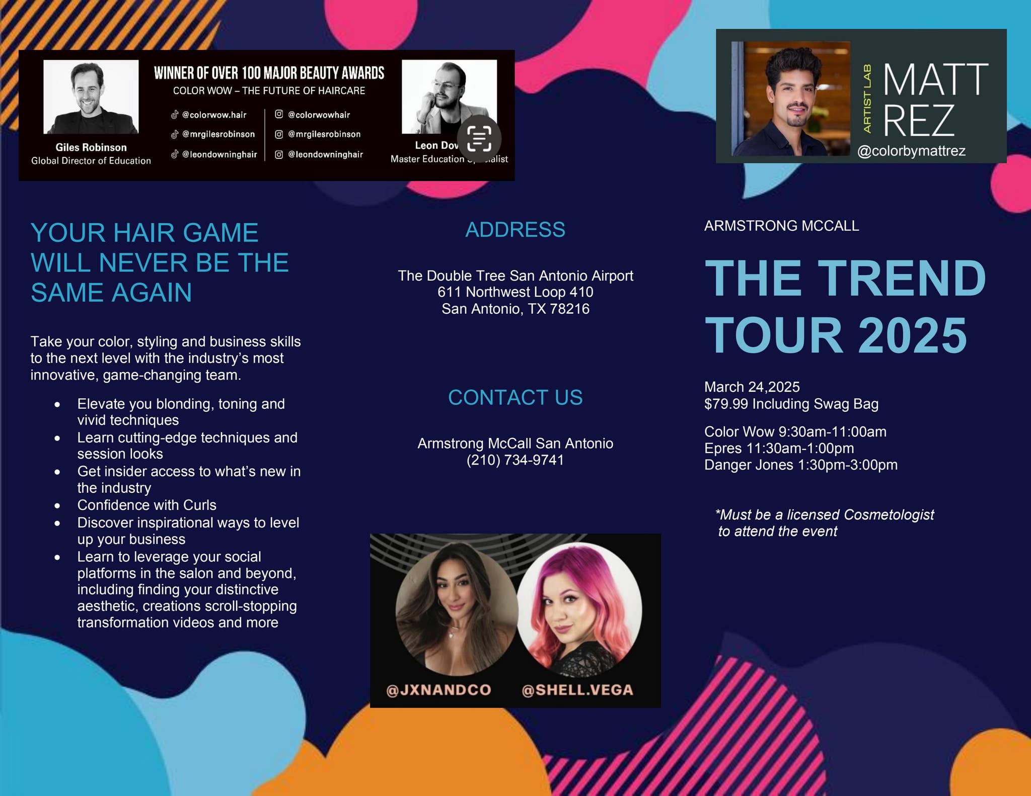 SAN ANTONIO TREND TOUR 2025 by teamamco_sa - Issuu