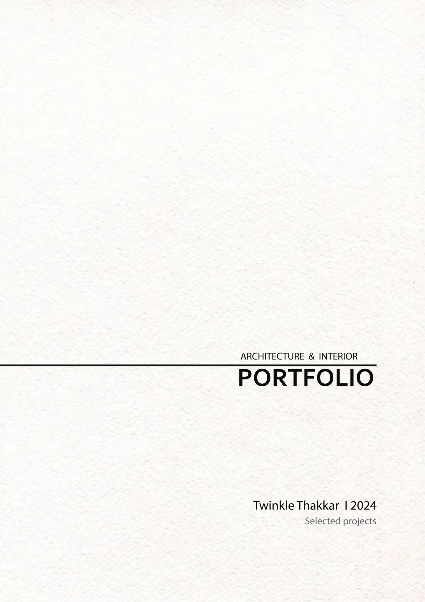 TWINKLE THAKKAR PORTFOLIO by twinkle thakkar - Issuu