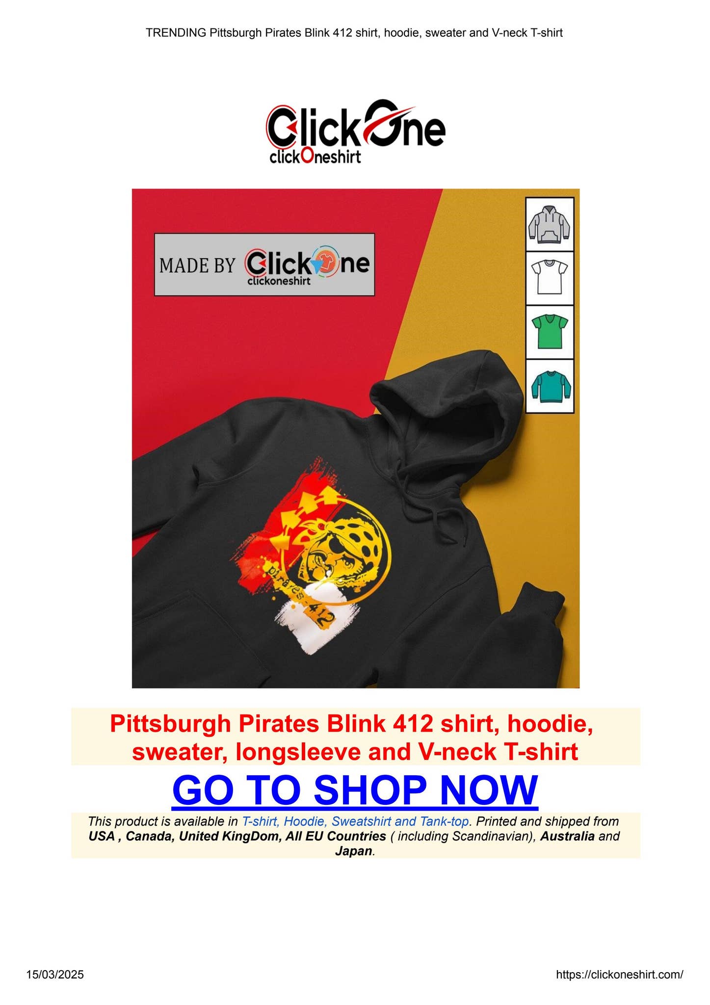 Pittsburgh Pirates Blink 412 shirt by Design AT Shop - Issuu