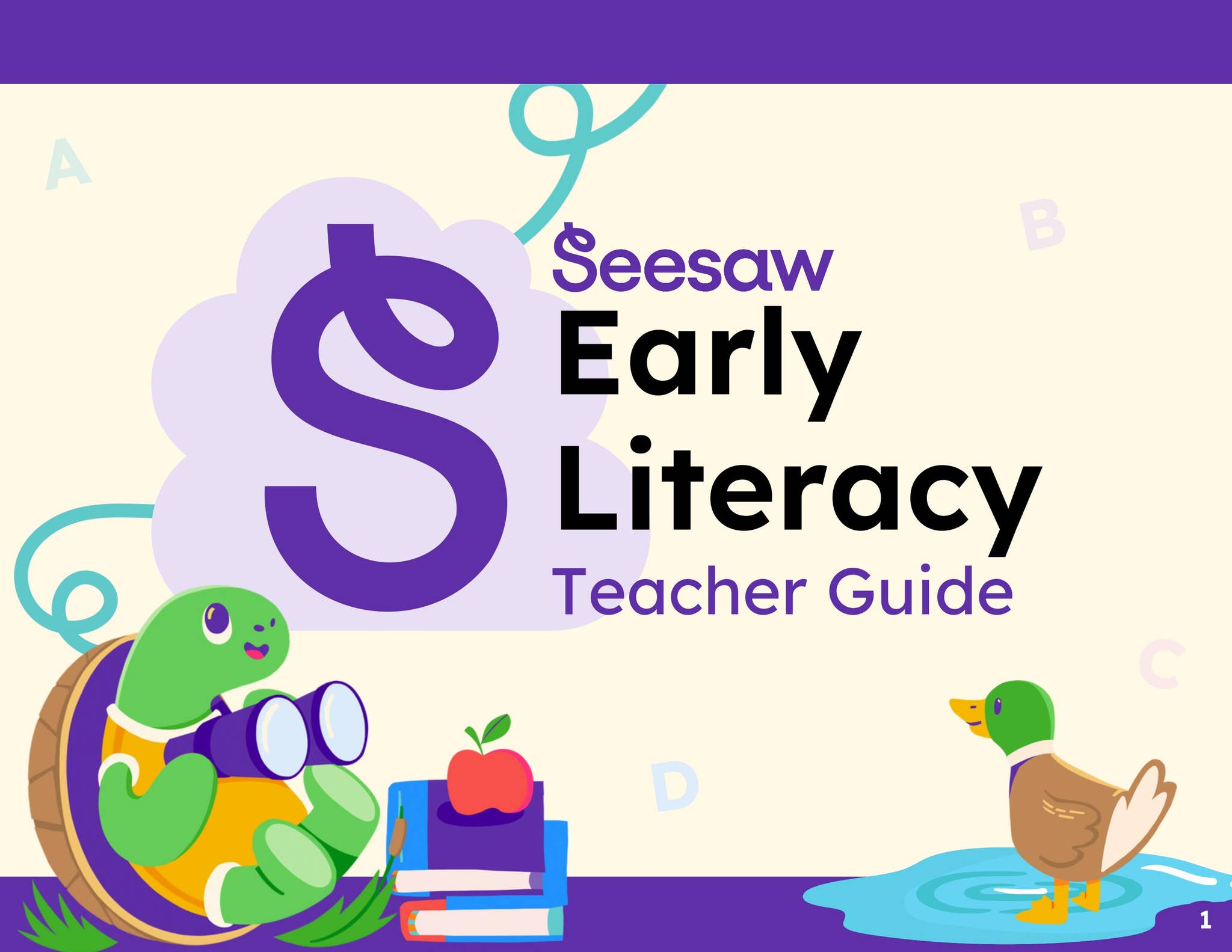 Early Literacy Teachers Guide by ETC Educational Technology Connection ...